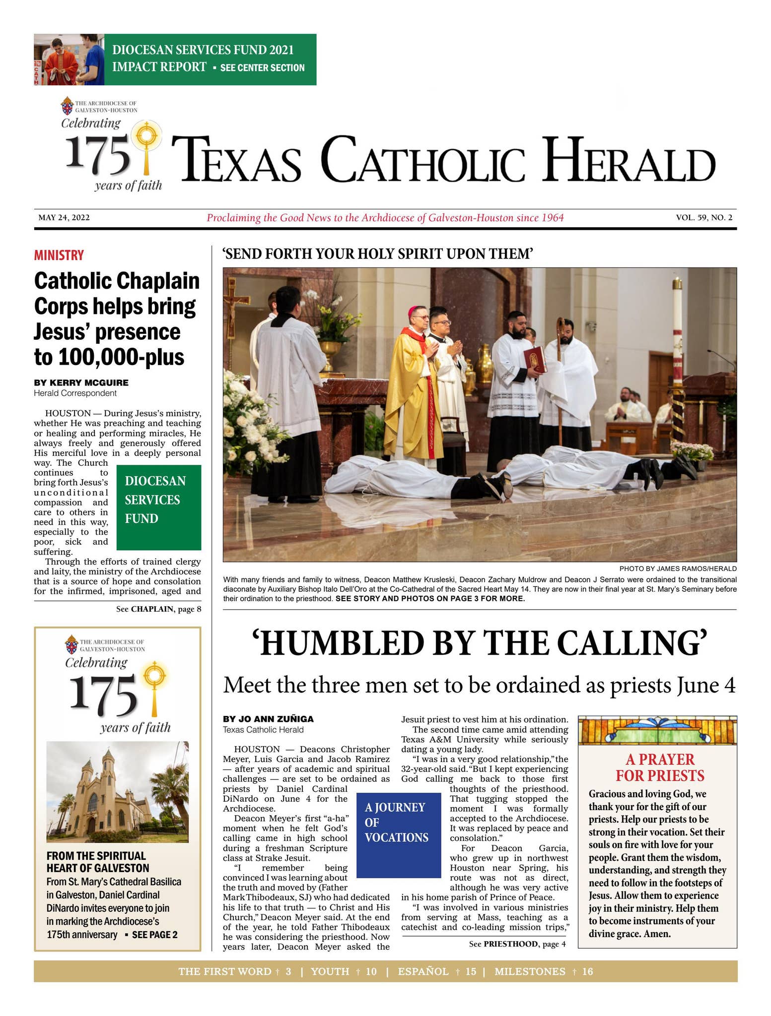 Texas Catholic Herald - May 24, 2022 by Texas Catholic Herald - Issuu
