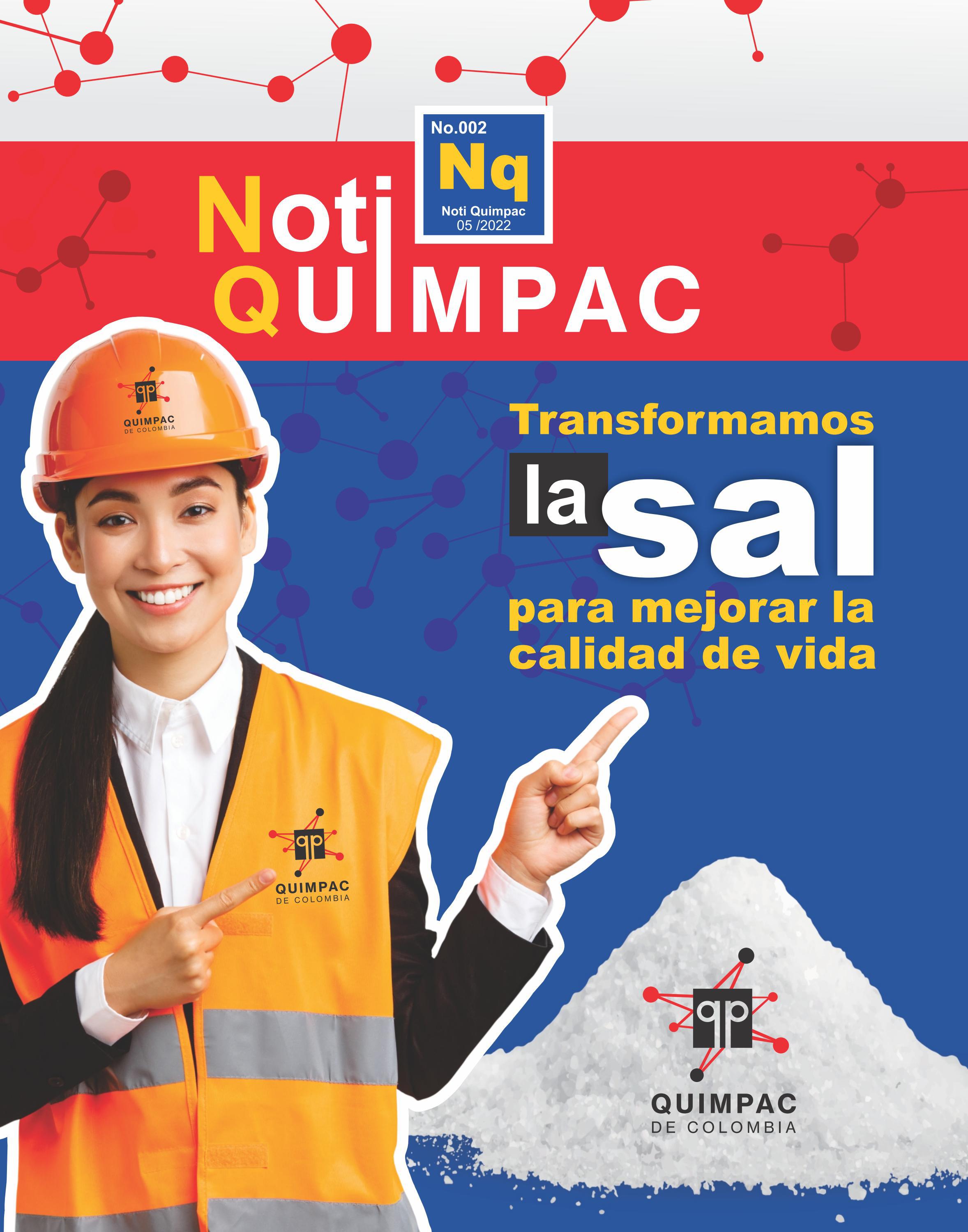 NOTIQuimpac Mayo 2022 Ed.#2 by COMUNICACIONES QUIMPAC DE COLOMBIA S.A. - Issuu