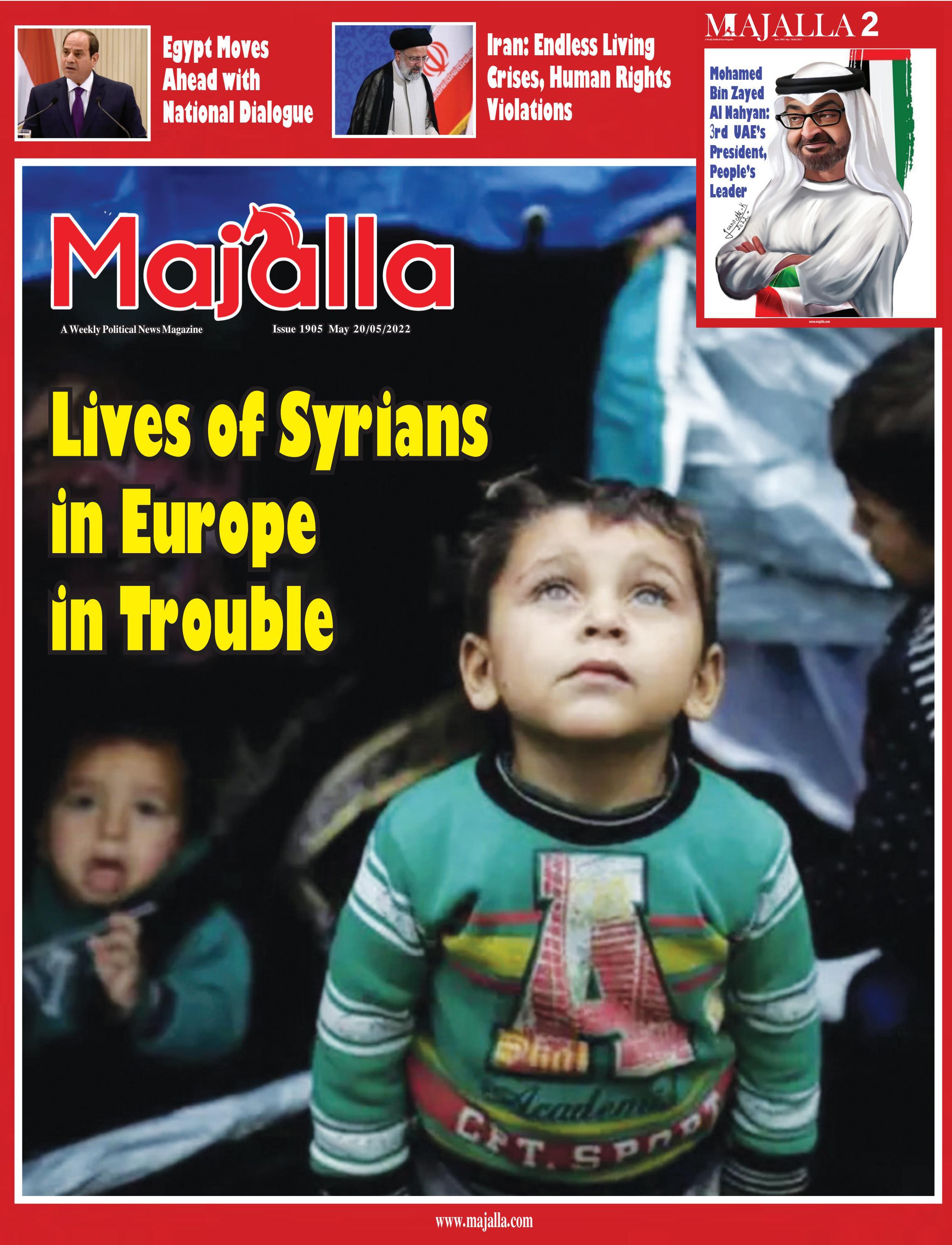 Lives of Syrians in Europe in Trouble by Majalla Magazine - HH Saudi ...
