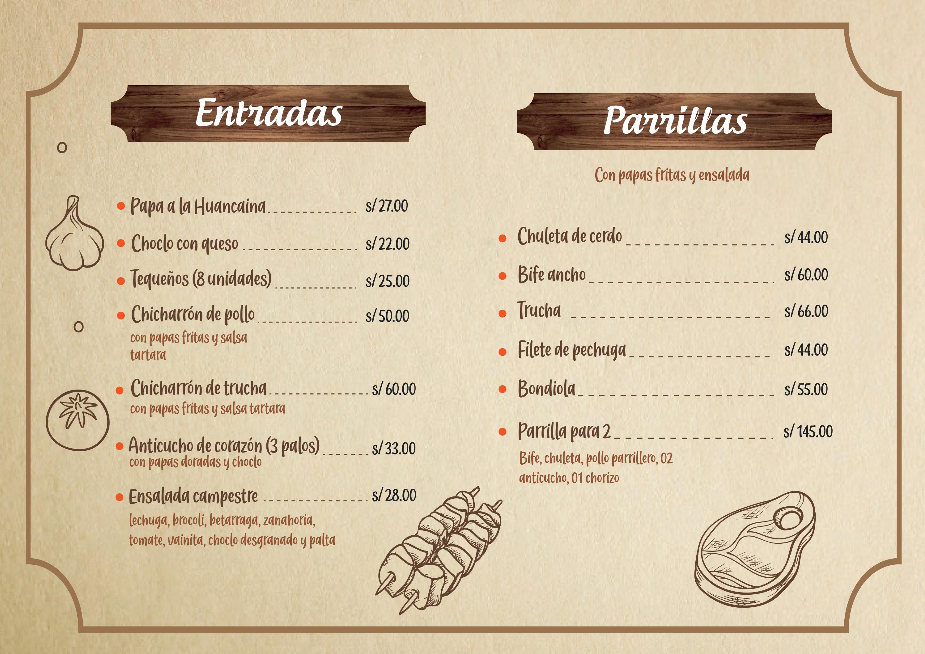 Carta Río Bar - 2022 by Sauce Alto Resort - Issuu