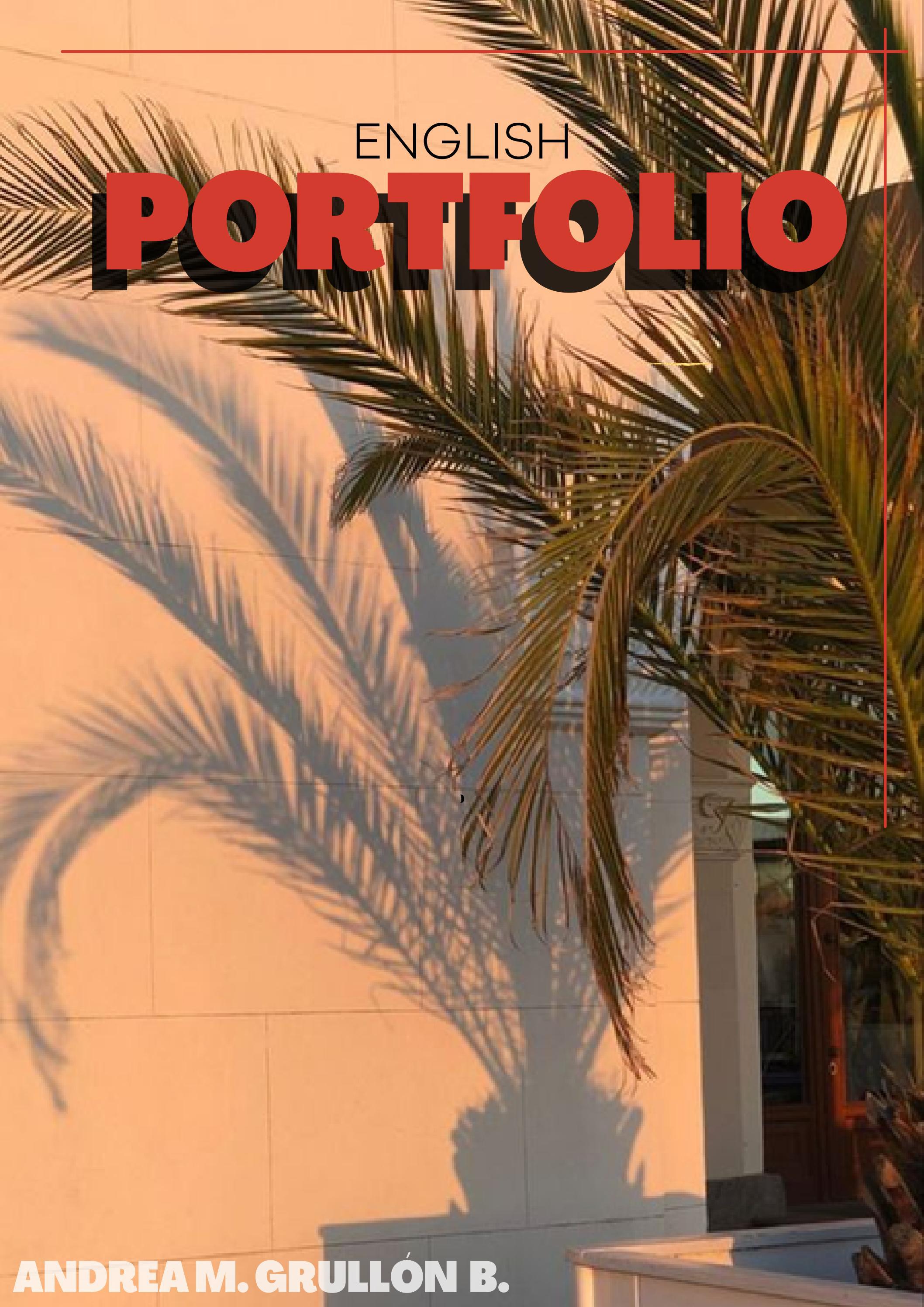 English Portfolio by amgb05 - Issuu