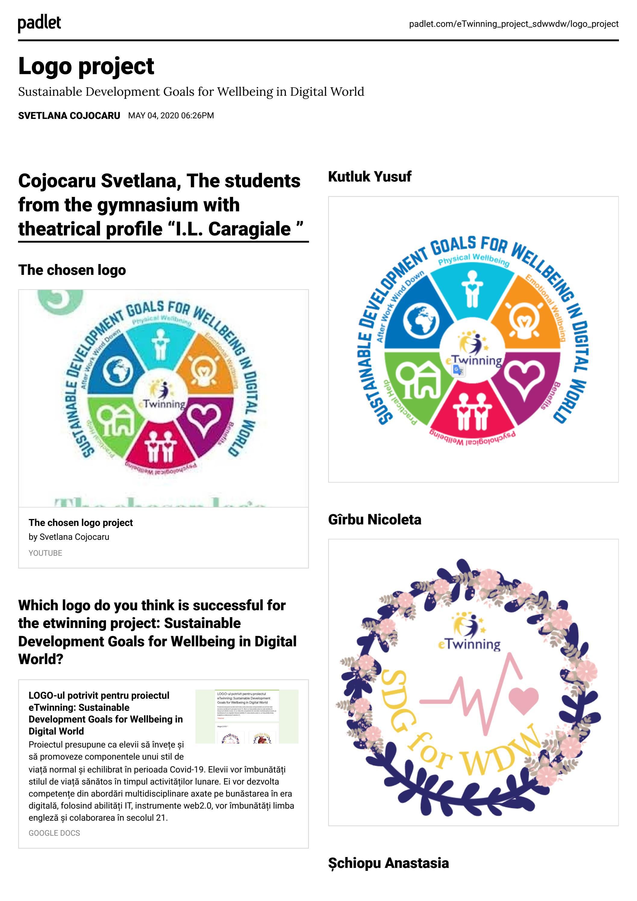ETWINNING SDG LOGOS by Alis Popa - Issuu