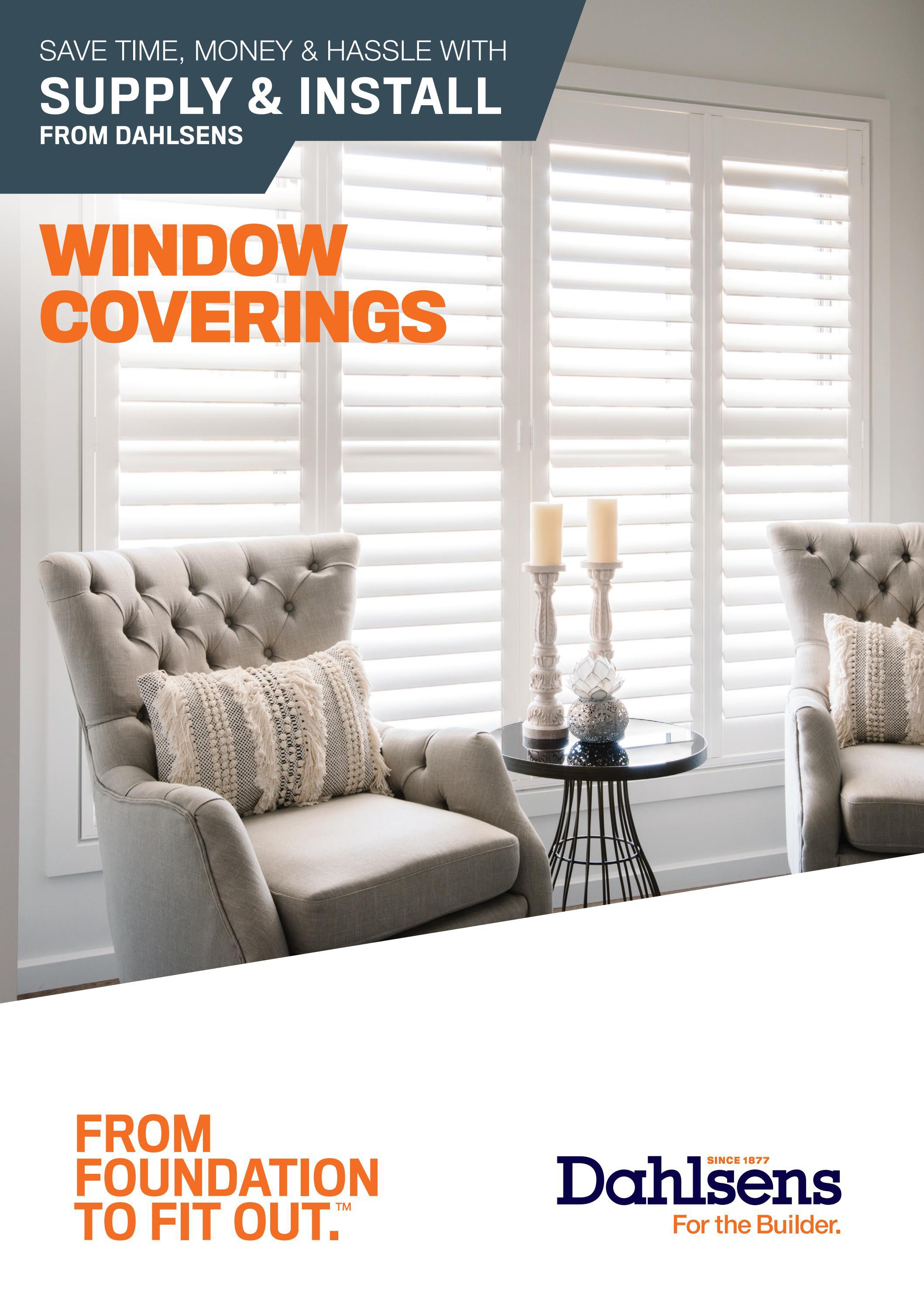 Dahlsens Window Coverings Brochure by dahlsens - Issuu