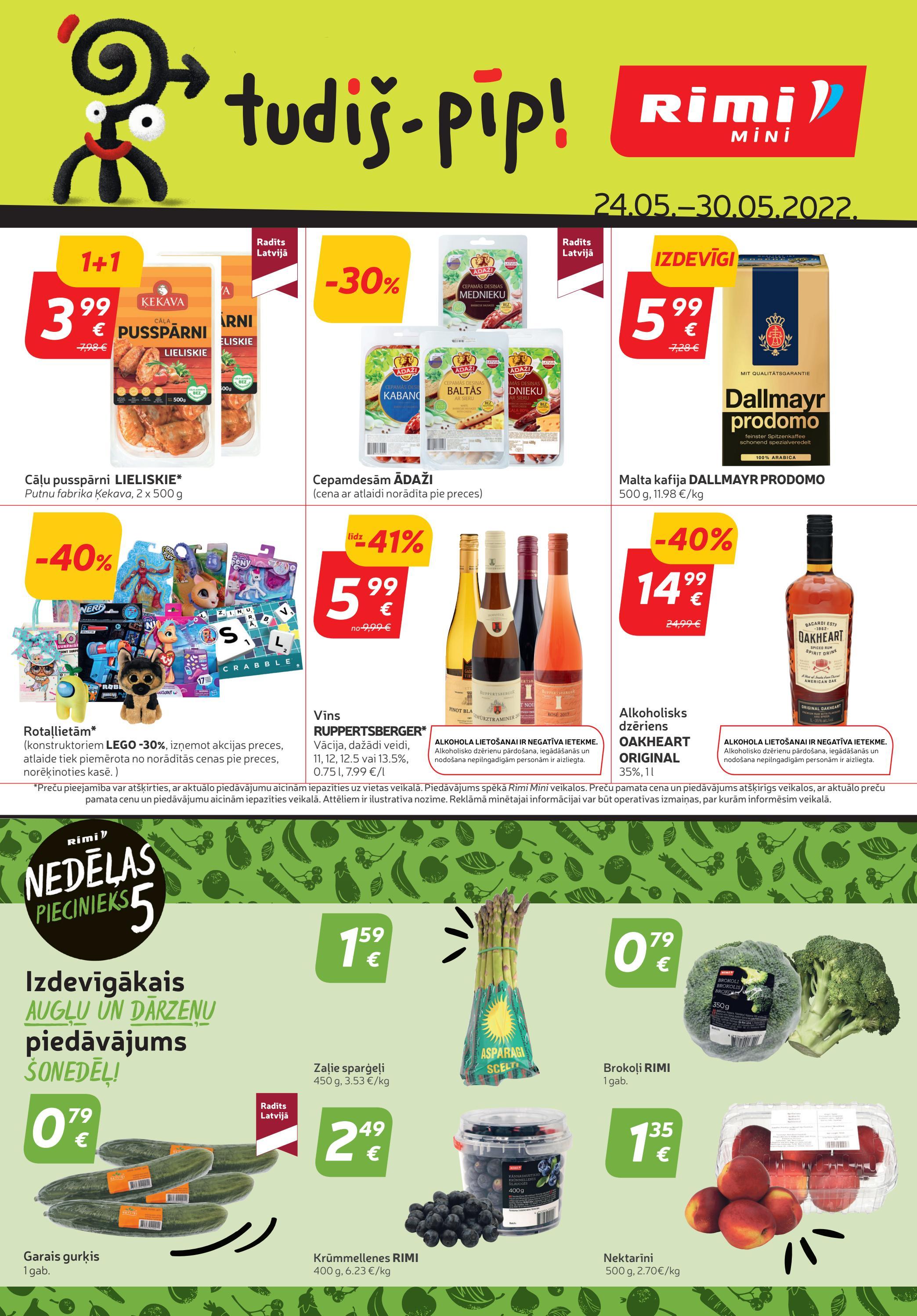Rimi Mini piedāvājumi 24.05. - 30.05.2022. by Rimi - Issuu
