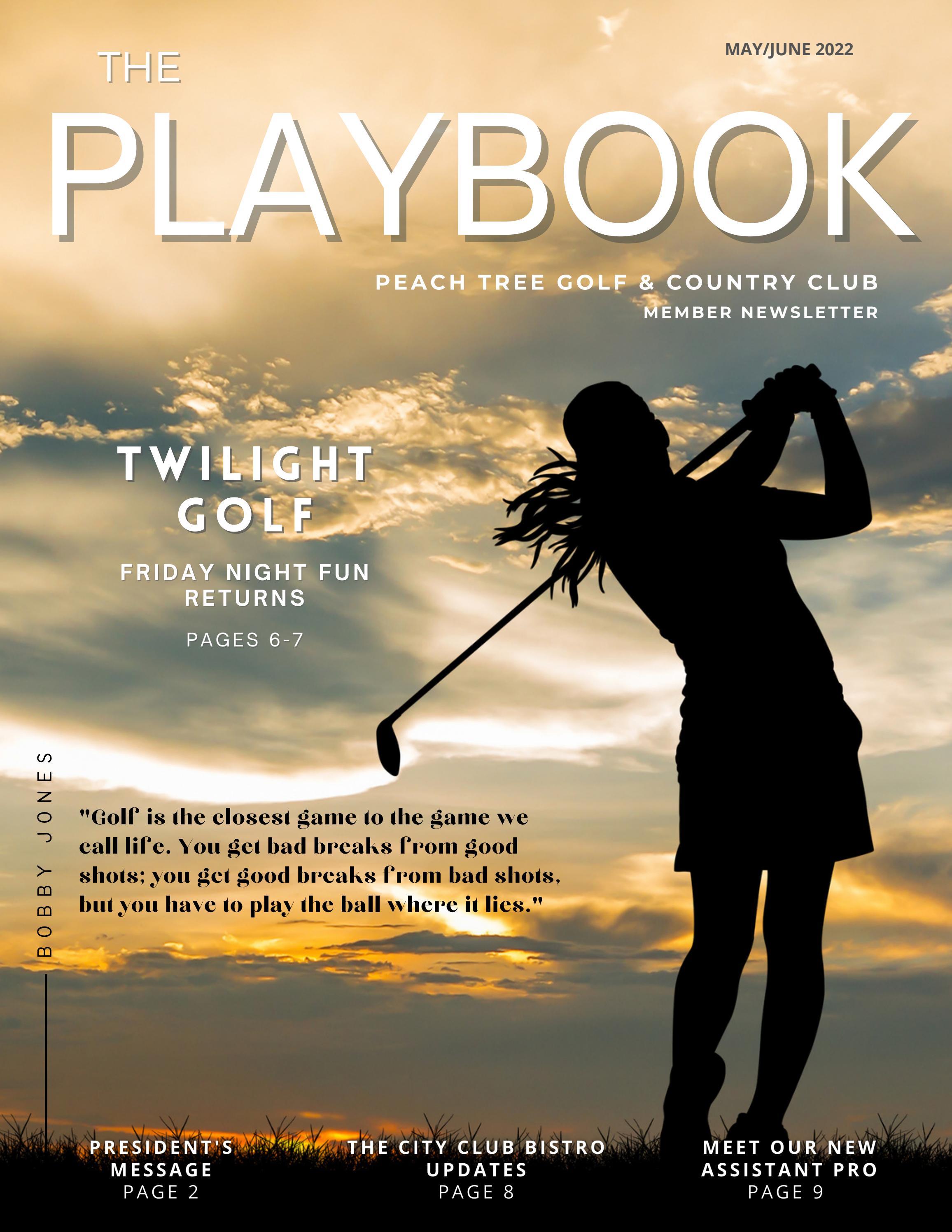 The Playbook by Peach Tree Golf & Country Club - May/June 2022 by PTGCC ...