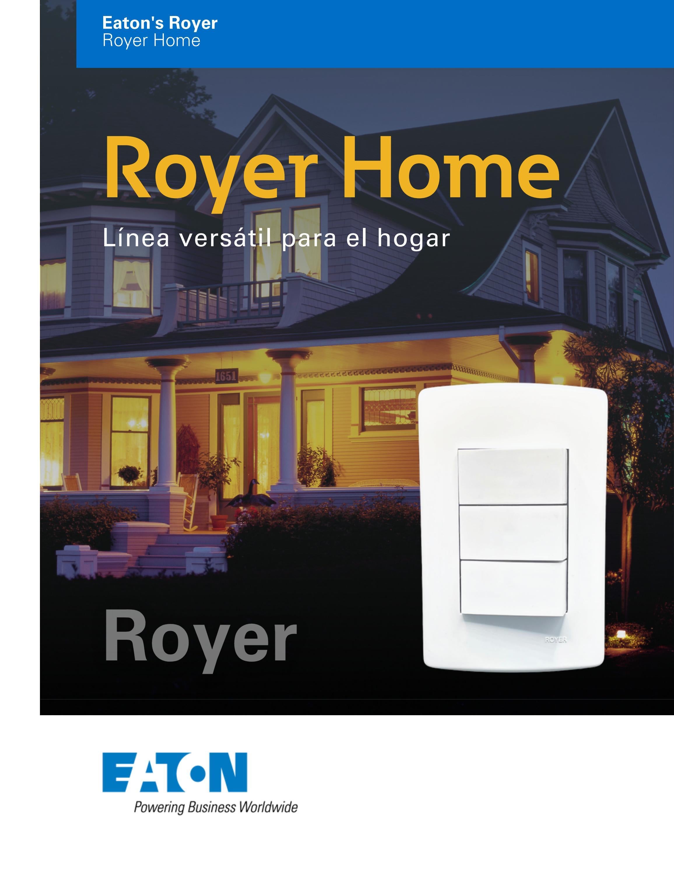 Royer Home Brochure by Eaton CRDS - Issuu