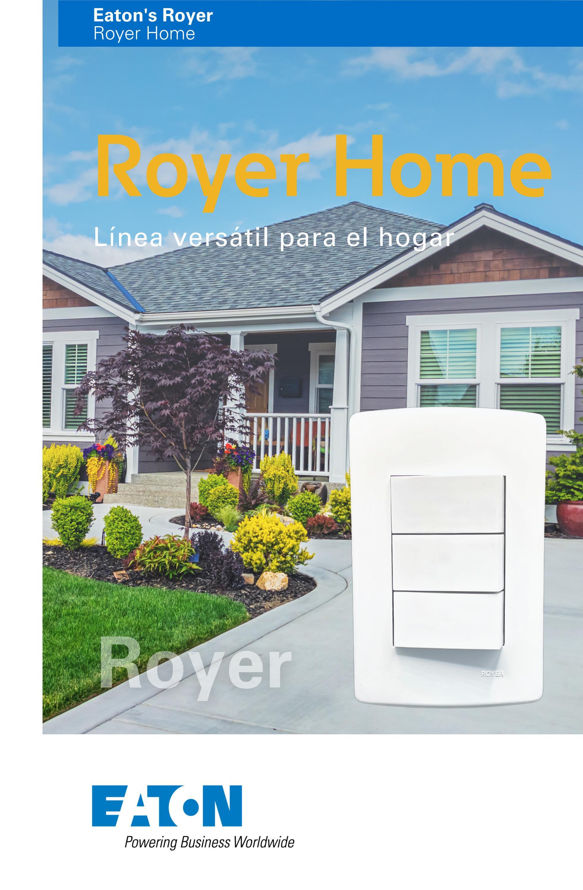 Flyer Royer Home by Eaton CRDS - Issuu