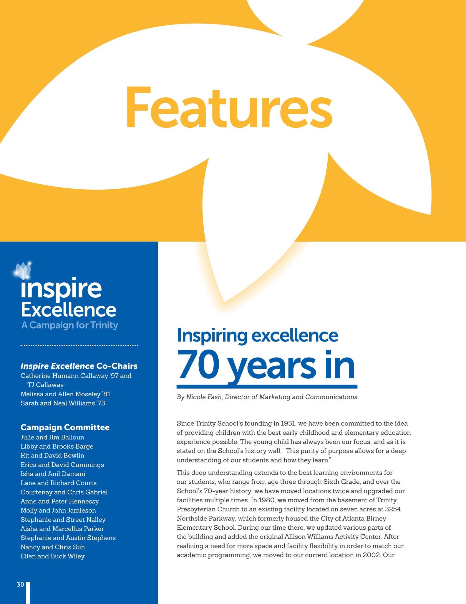 Flourish Magazine Spring 2022 by Trinity School - Issuu