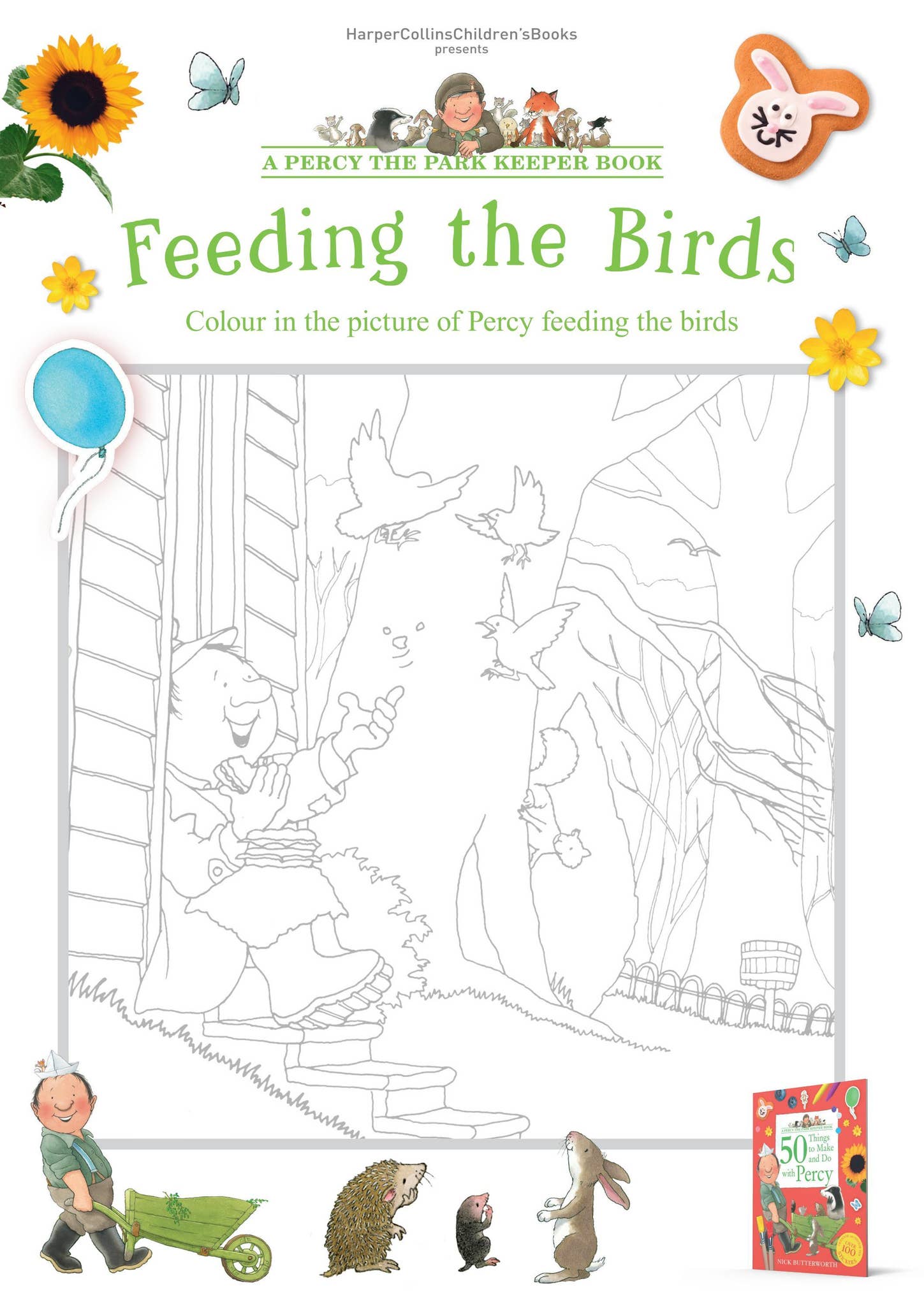 Percy The Park Keeper: 50 Things To Make And Do With Percy- Activity ...