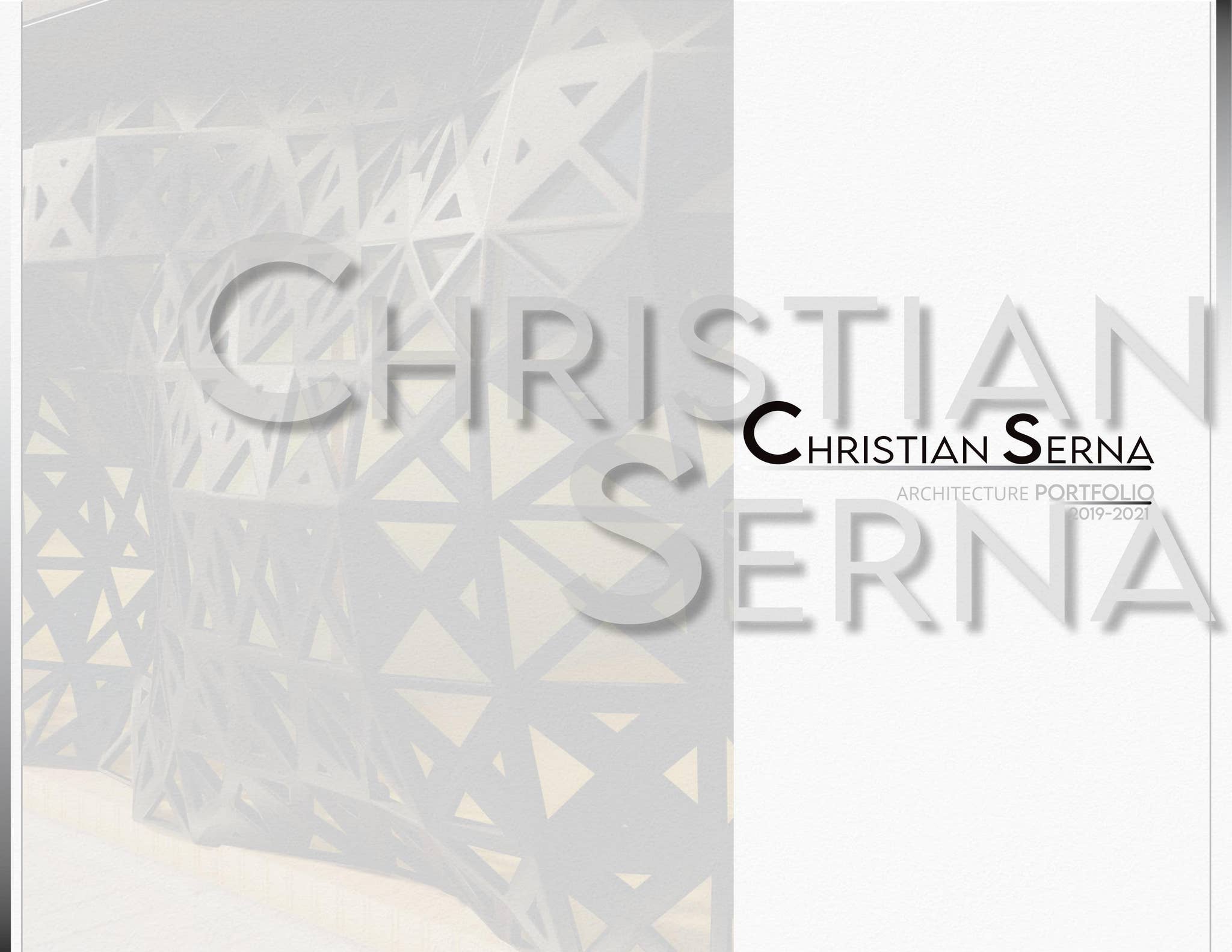 ARCHITECTURE PORTFOLIO - CHRISTIAN SERNA by CHRISTIAN SERNA - Issuu