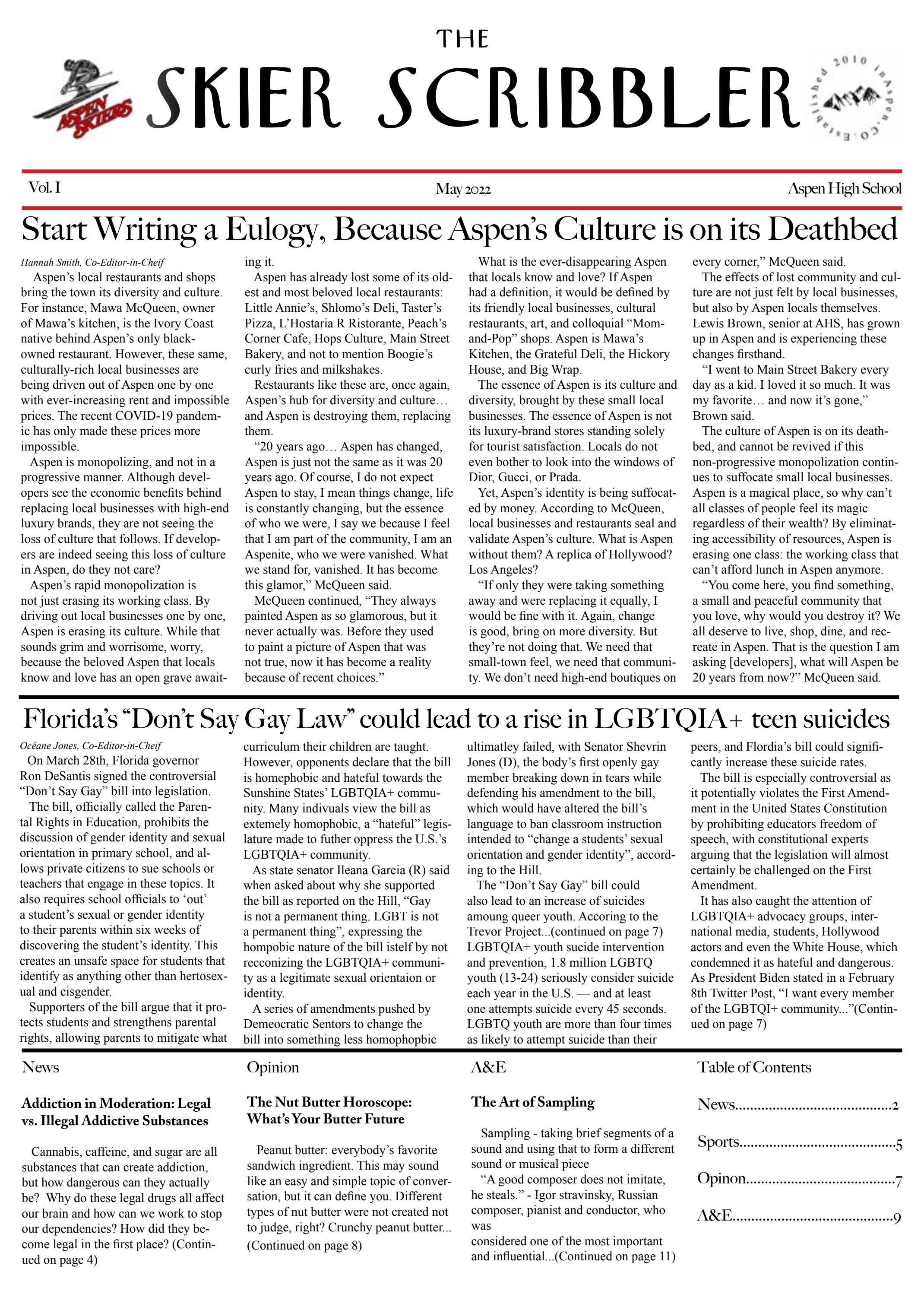 Skier Scribbler - May 2022 by skierscribbler - Issuu