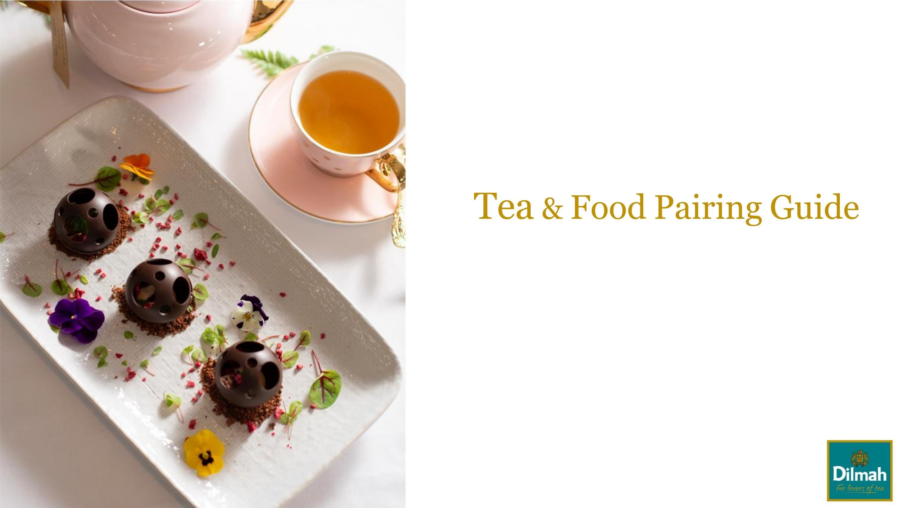 Tea & Food Pairing Guide by Dilmah - Issuu