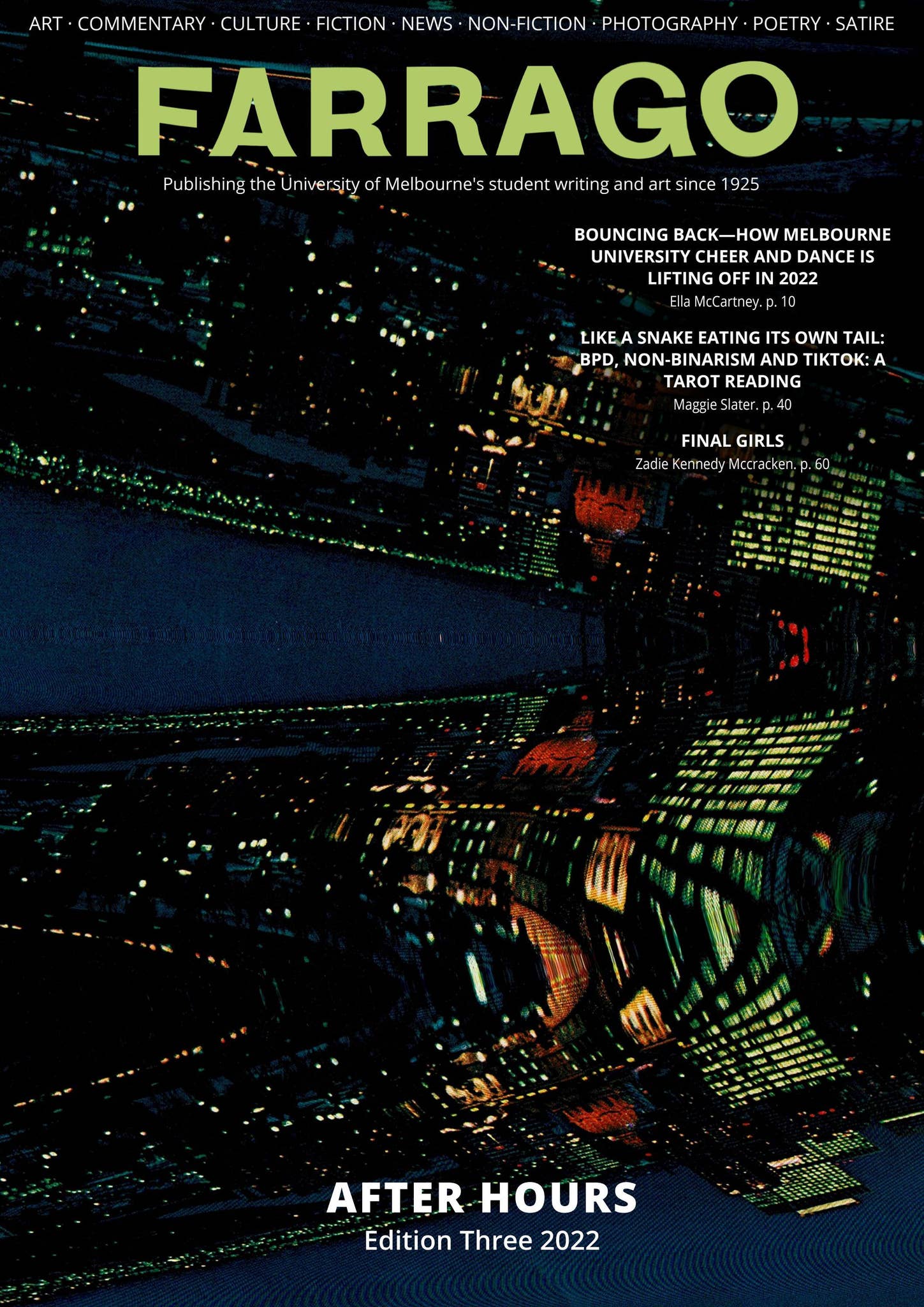 2022 Edition Three by Farrago Magazine - Issuu