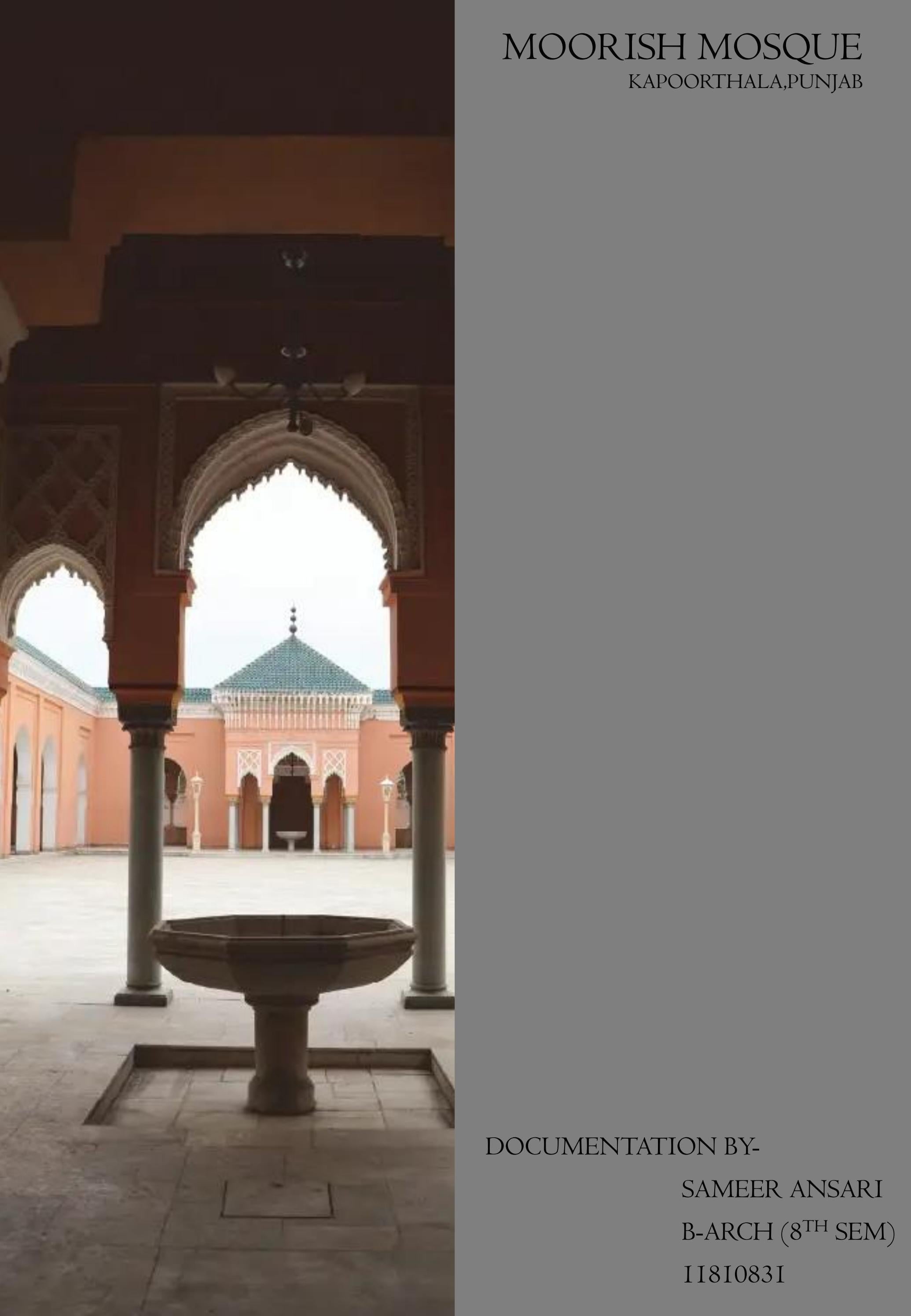 Documentary on Moorish Mosque, Kapurthala by Sameer Ansari - Issuu