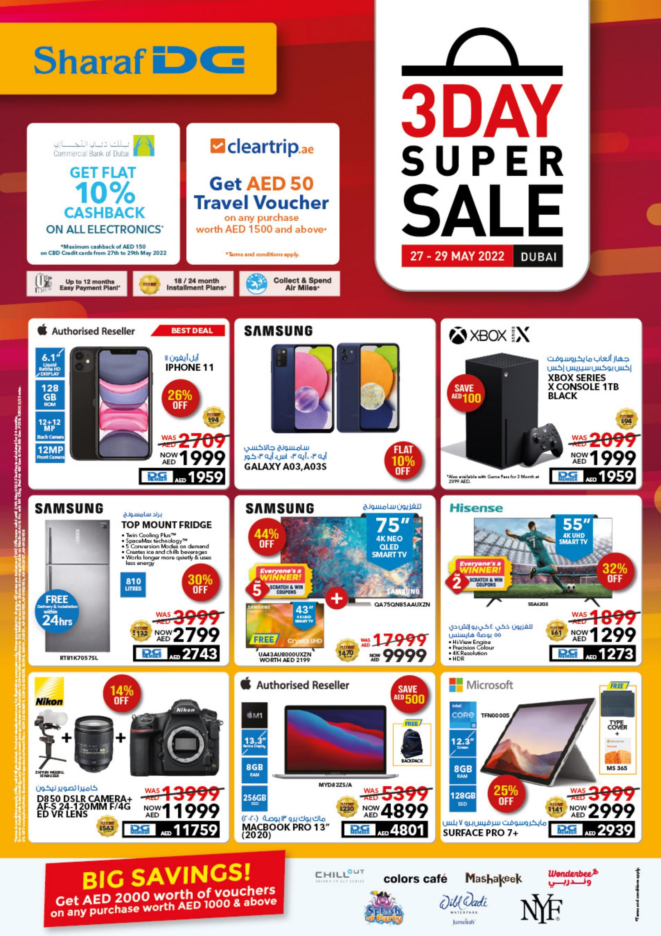 3 Days Super sale Flyer by Sharaf DG - Issuu