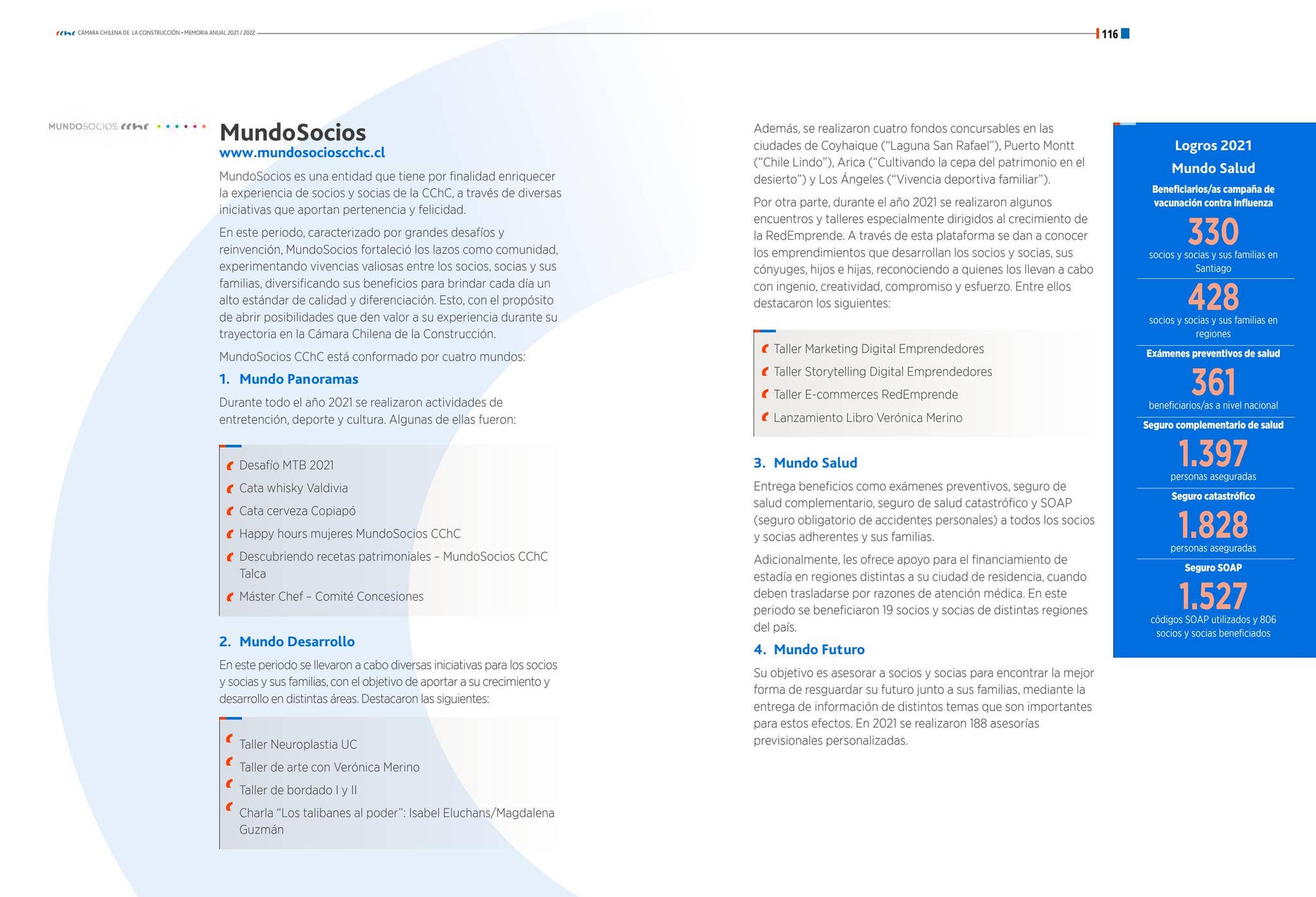 MEMORIA ANUAL CChC 2022 by CChC - Issuu