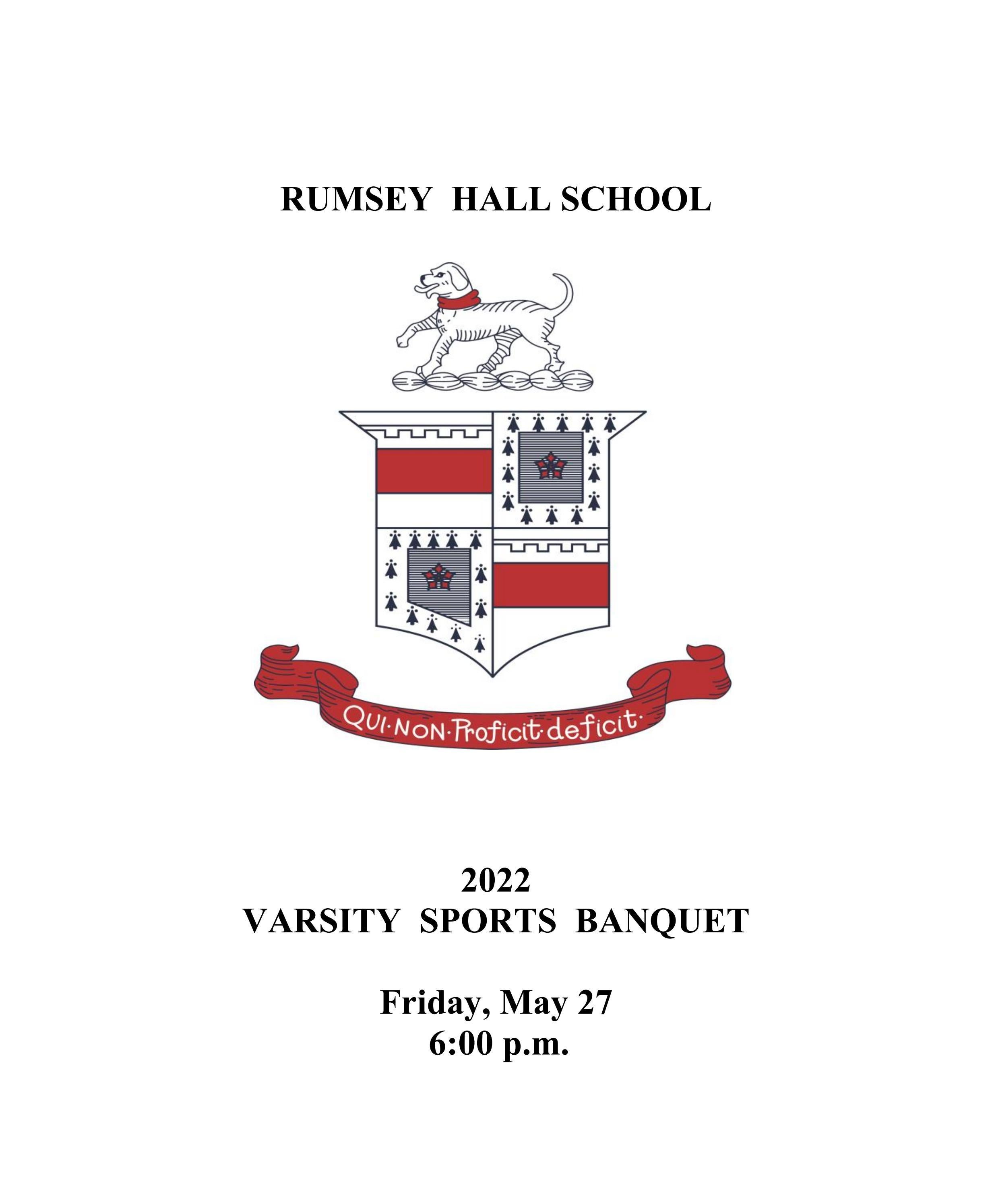 2022 Varsity Sports Banquet Program By Rumsey Hall School Issuu