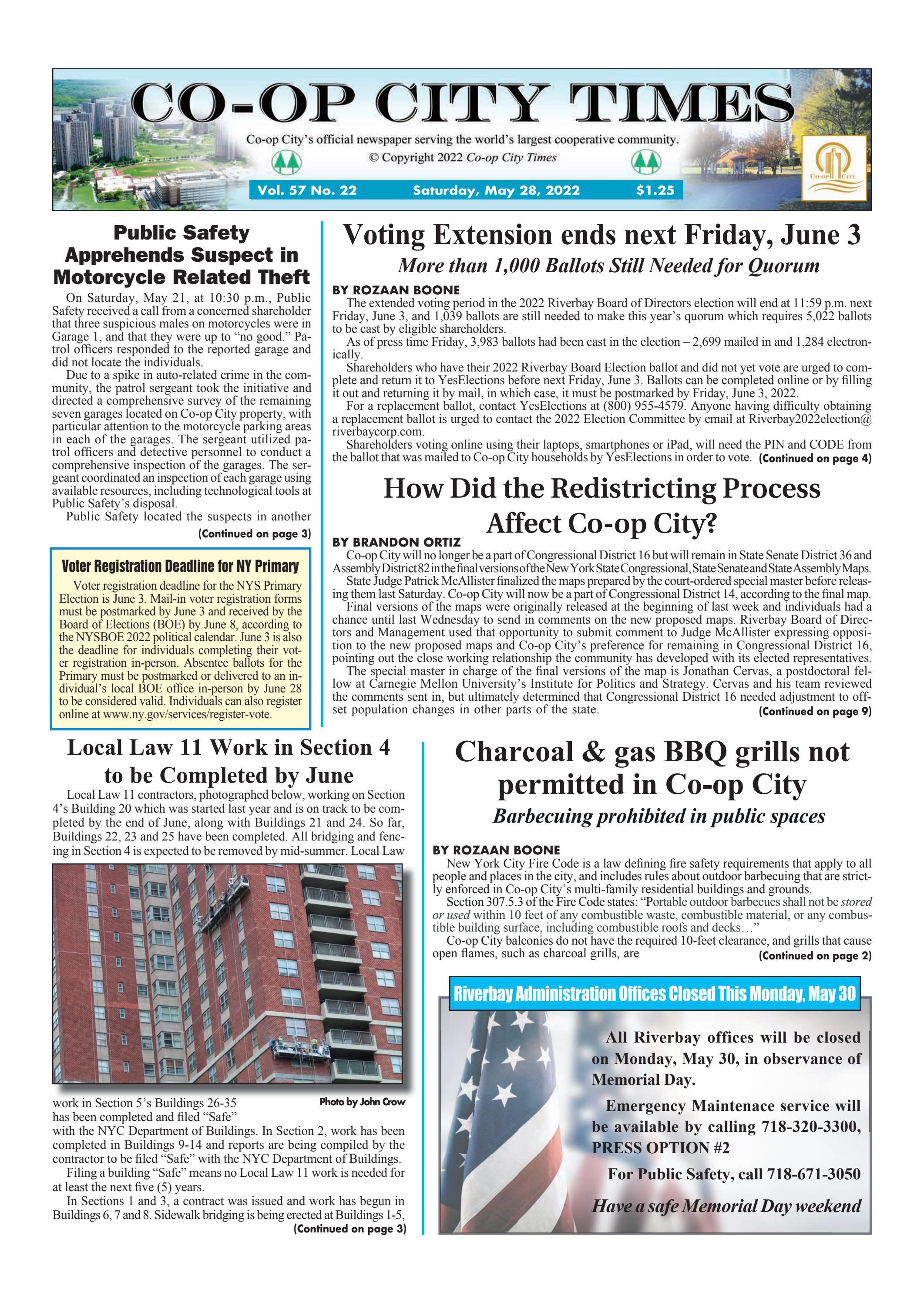 Co-op City Times 5/28/22 by Co-op City Times - Issuu