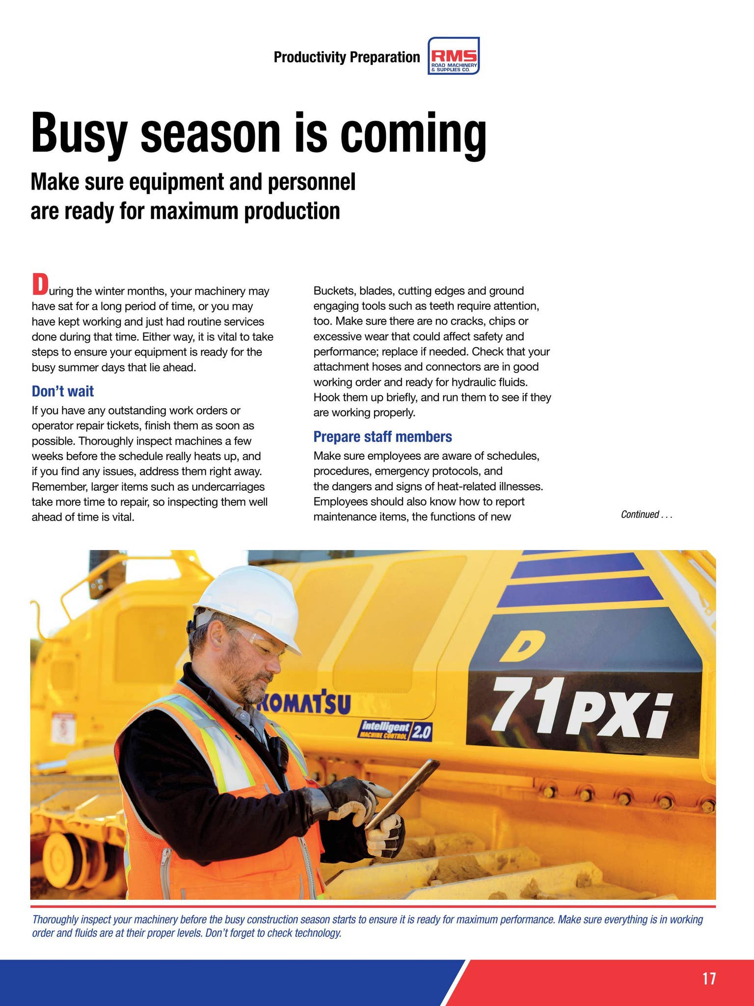 RMS - Road Signs - June 2022 by Construction Publications, Inc - Issuu