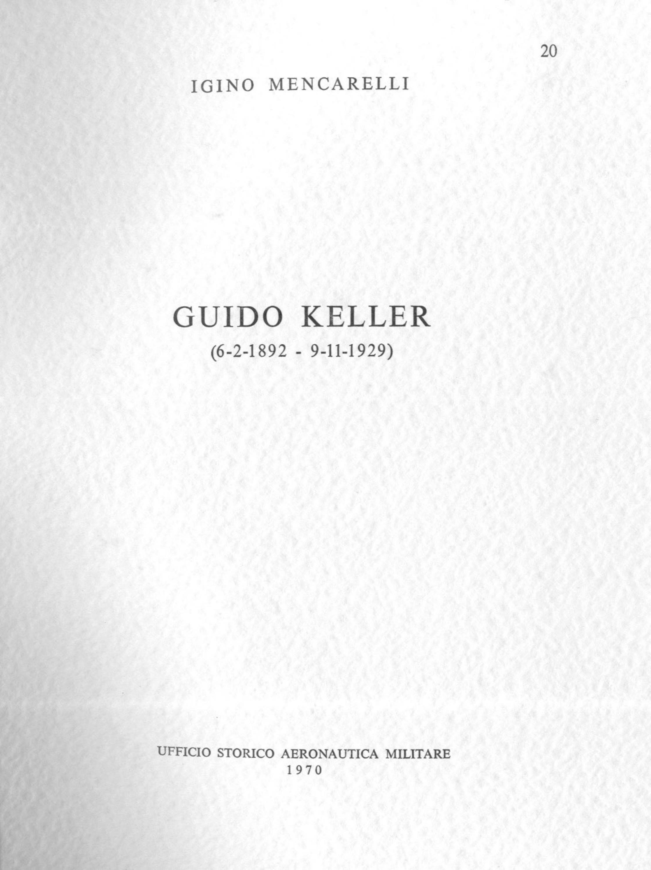 GUIDO KELLER by Biblioteca Militare - Issuu