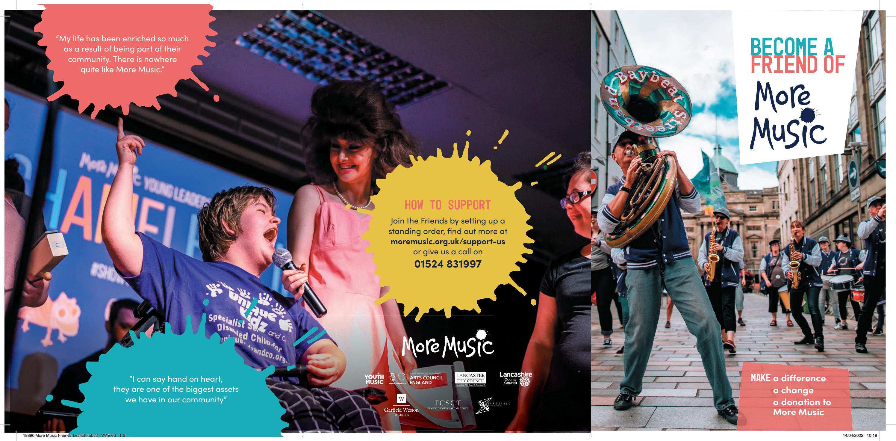 Become a Friend of More Music by More Music - Issuu