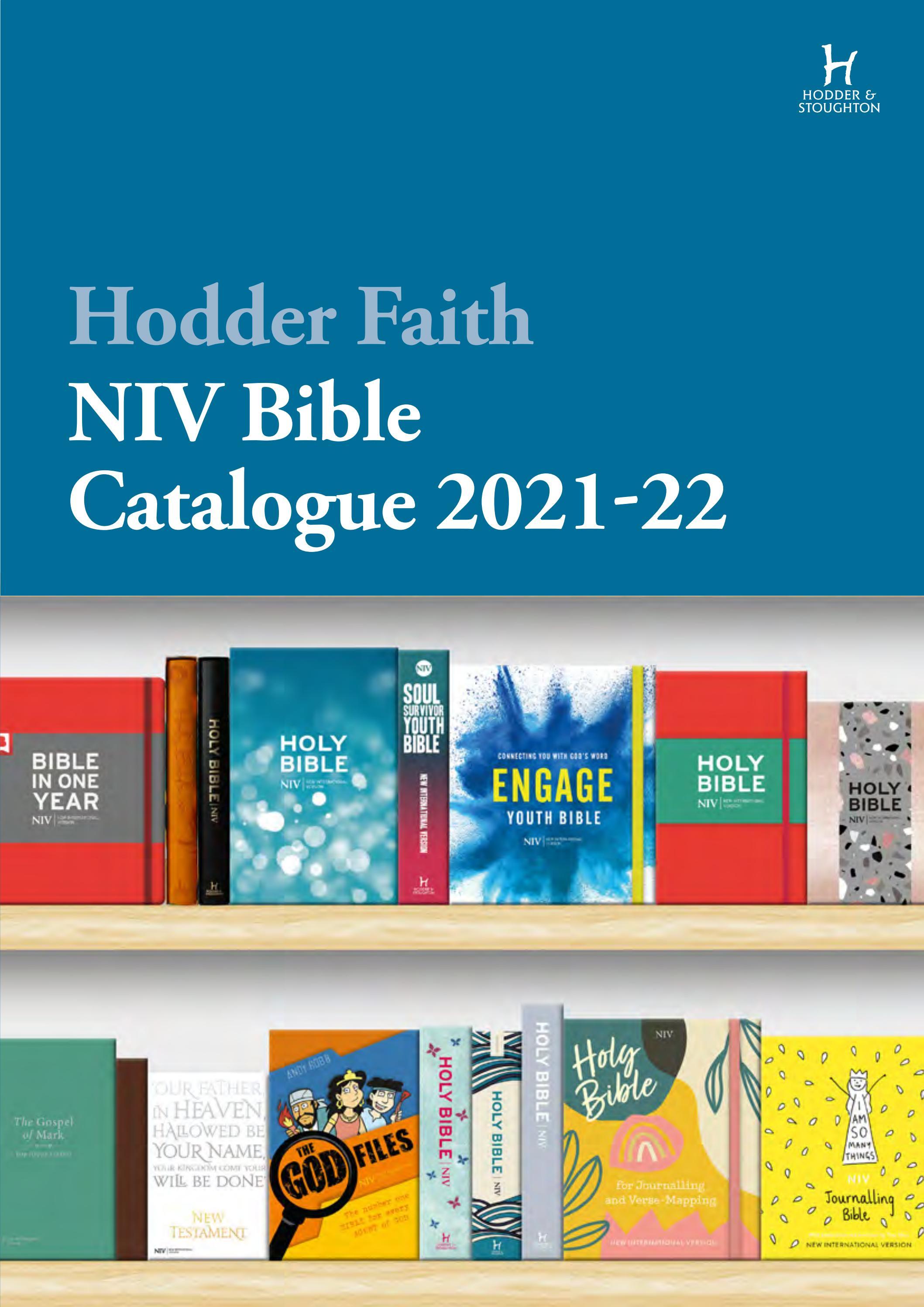 Hodder Faith NIV Bible Catalogue 2021-2022 by Hodder Faith - Issuu