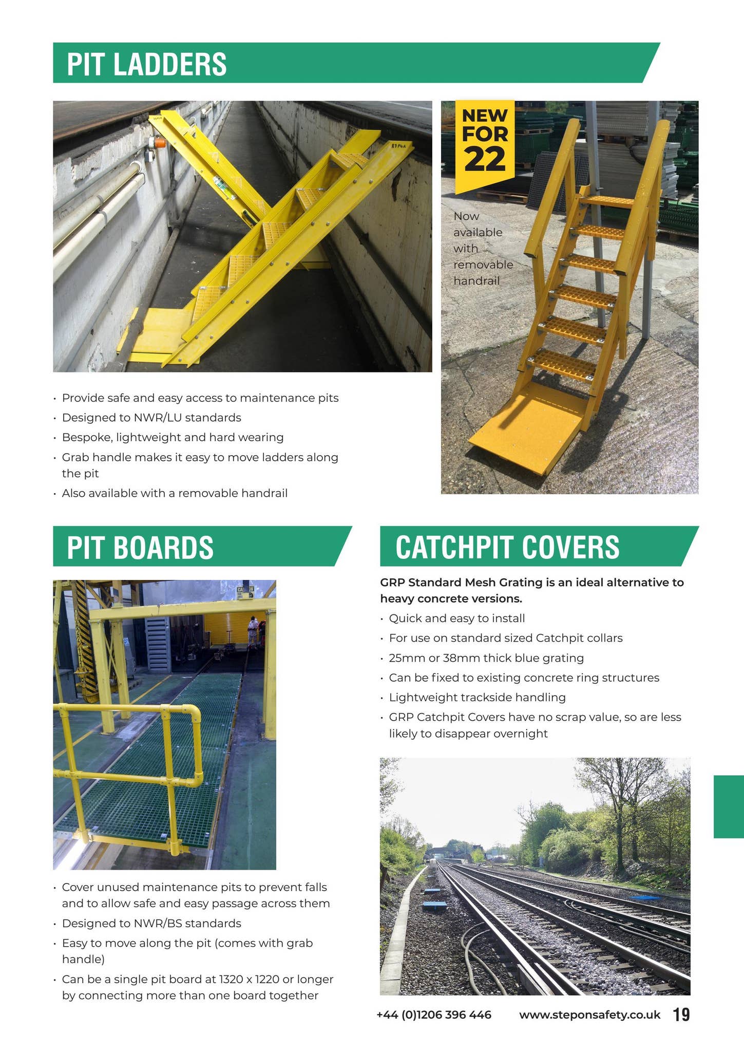 Step on Safety Rail Industry Brochure by Step on Safety - Issuu