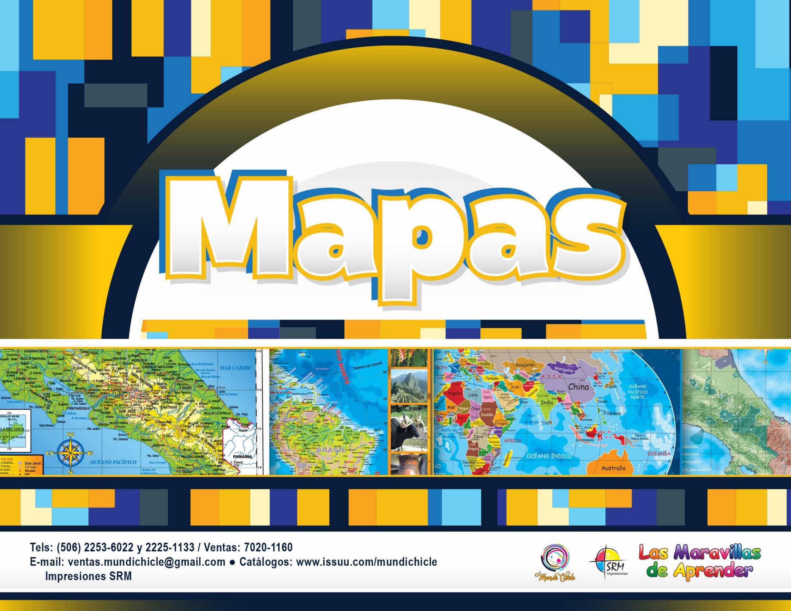 Catálogo Mapas by Mundi Chicle S.A - Issuu