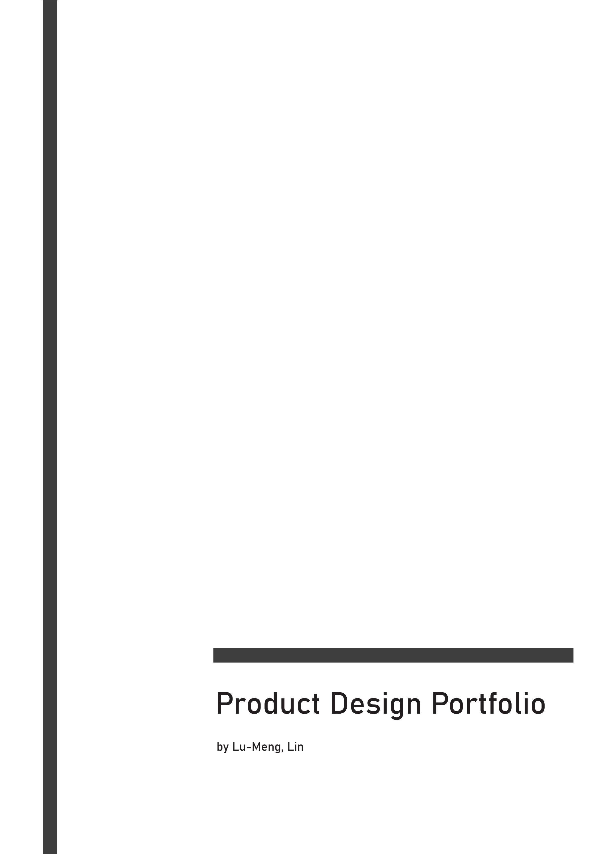 Product Design Portfolio by Lu-Meng, Lin by 林縷夢 - Issuu