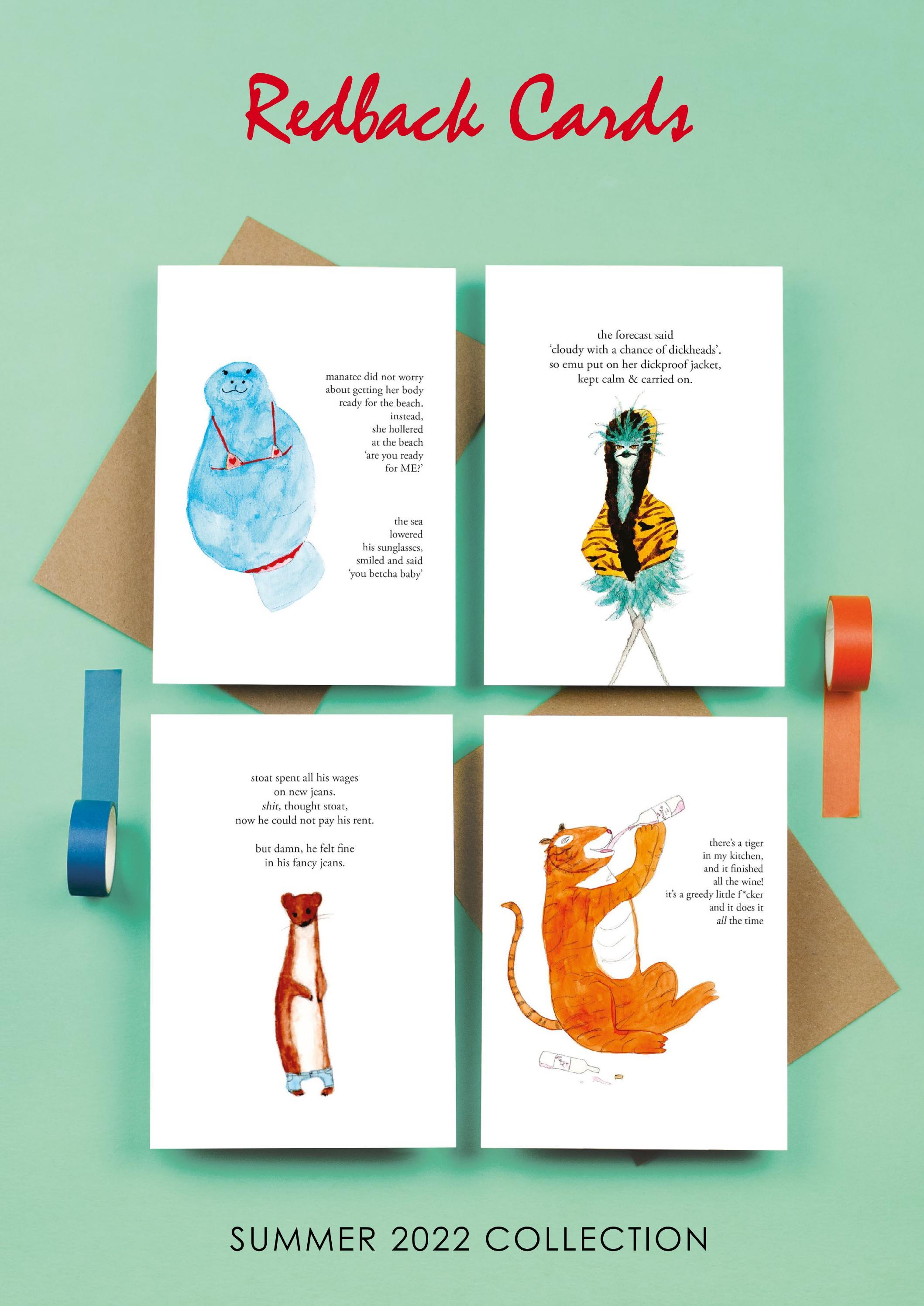 Redback Brochure Summer 2022 Collection by Redback Cards - Issuu