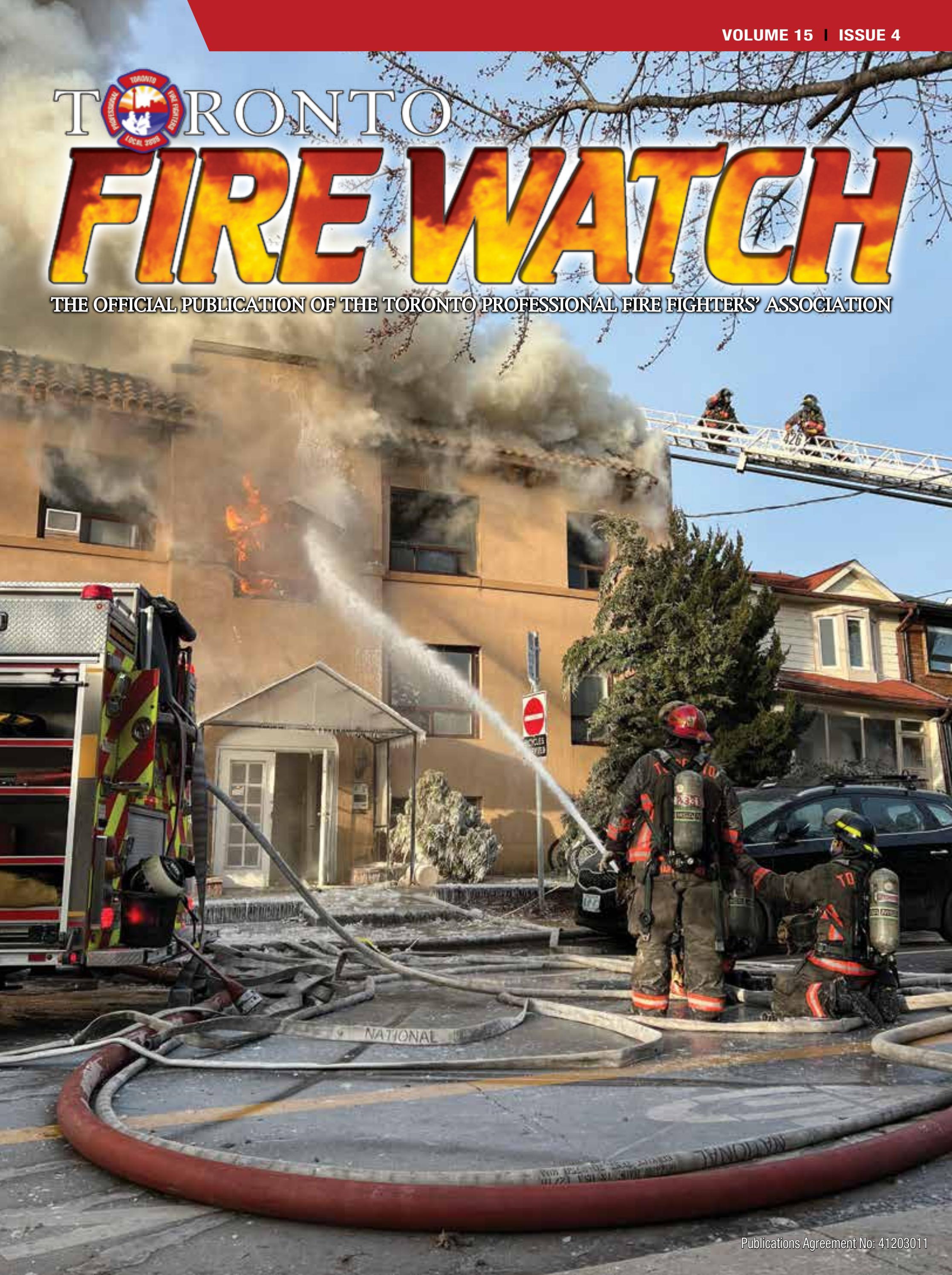 Fire Watch: Volume 15, Issue 4 by Toronto Professional Fire Fighters ...
