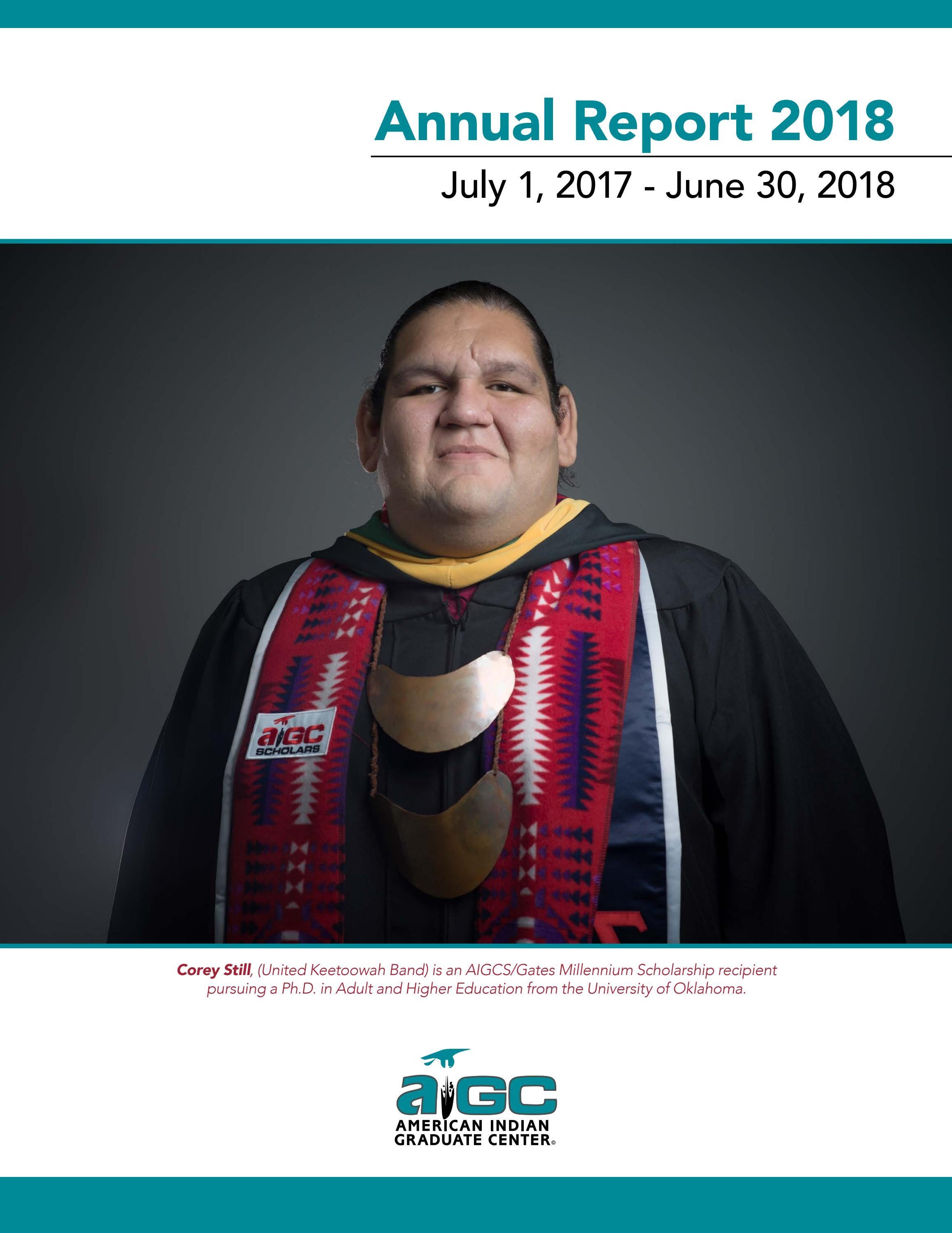 American Indian Graduate Center Annual Report 2018 by Native Forward Scholars Fund - Issuu