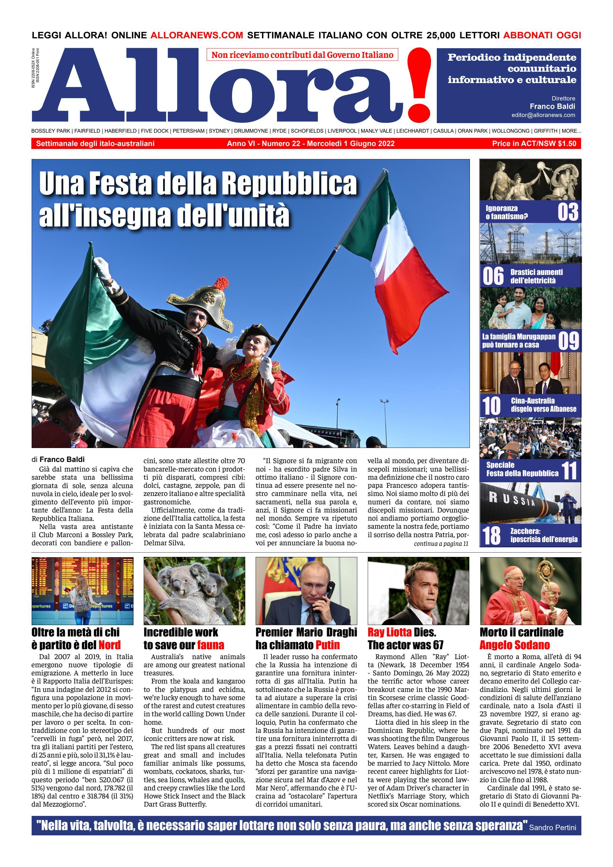 Allora 1 Giugno 2022 by Alloranews - Issuu