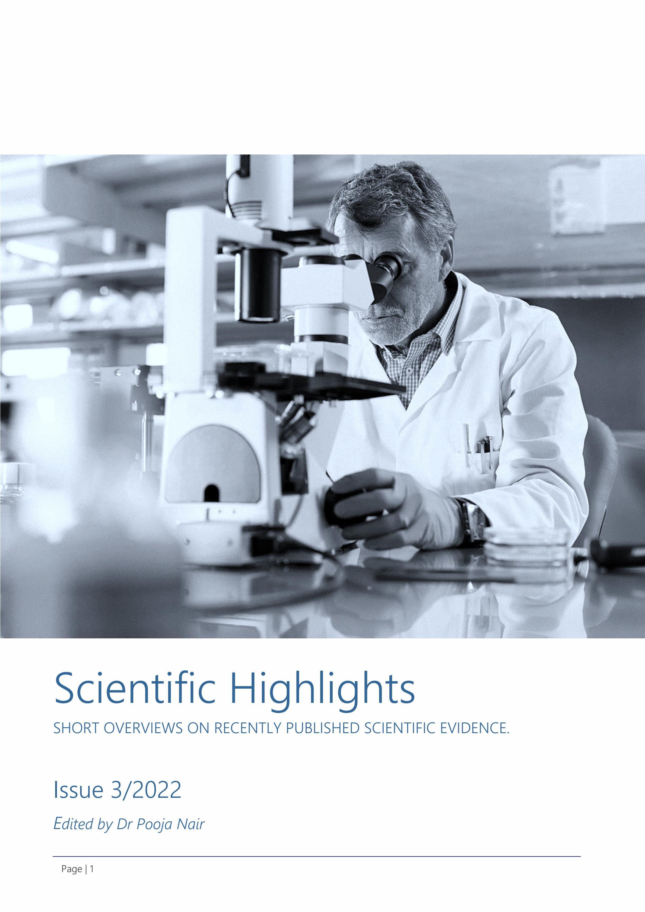 Scientific highlights of the month (June2022) by Institut Straumann AG ...