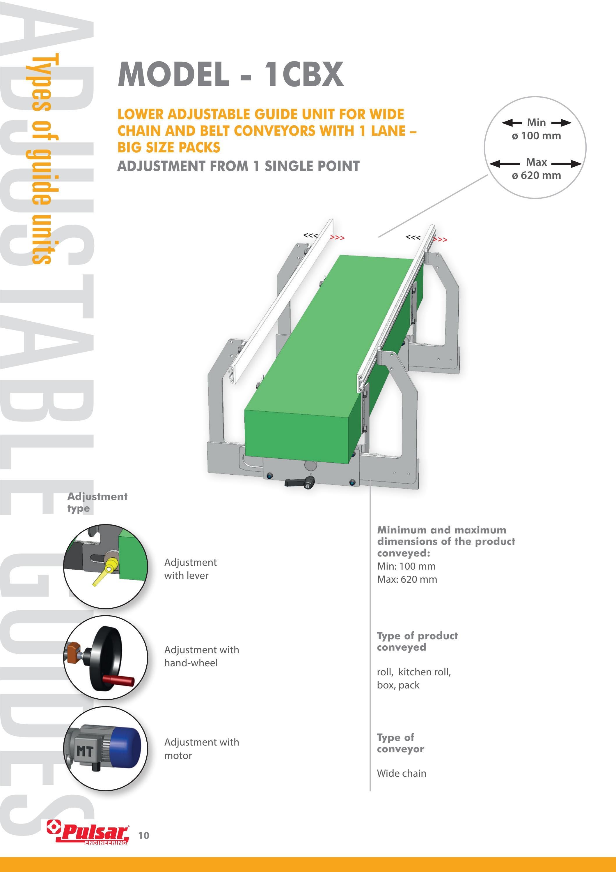 Adjustable guides by Pulsar Engineering - Issuu
