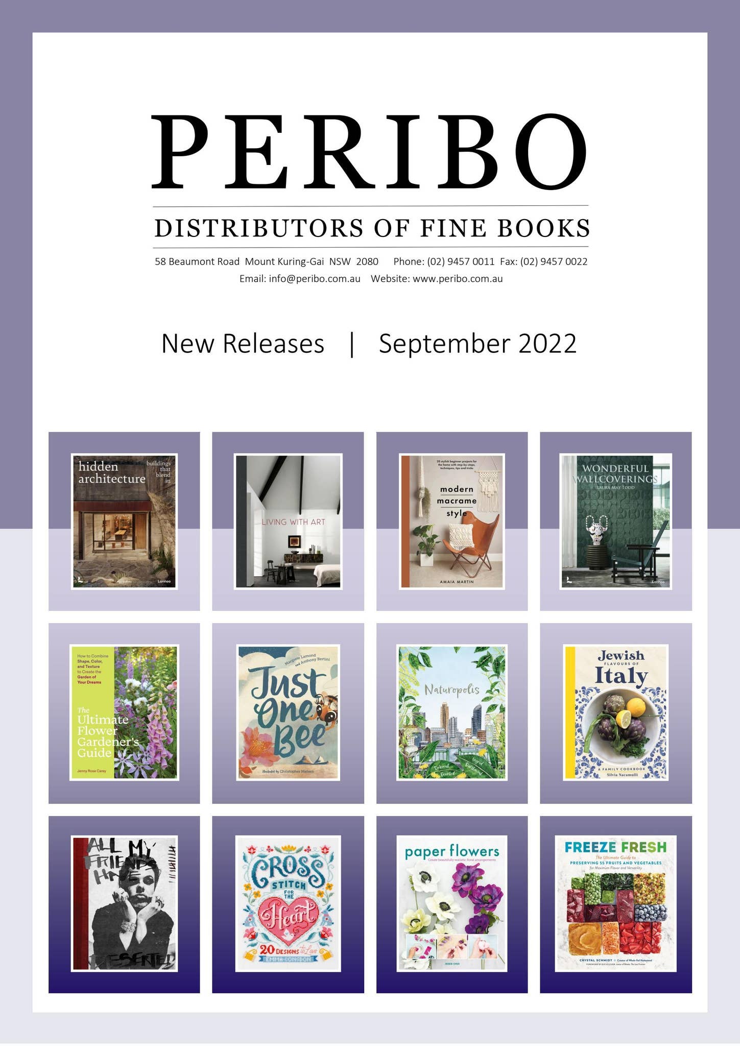 Peribo - New Releases - SEPTEMBER 2022 by Peribo Books - Issuu