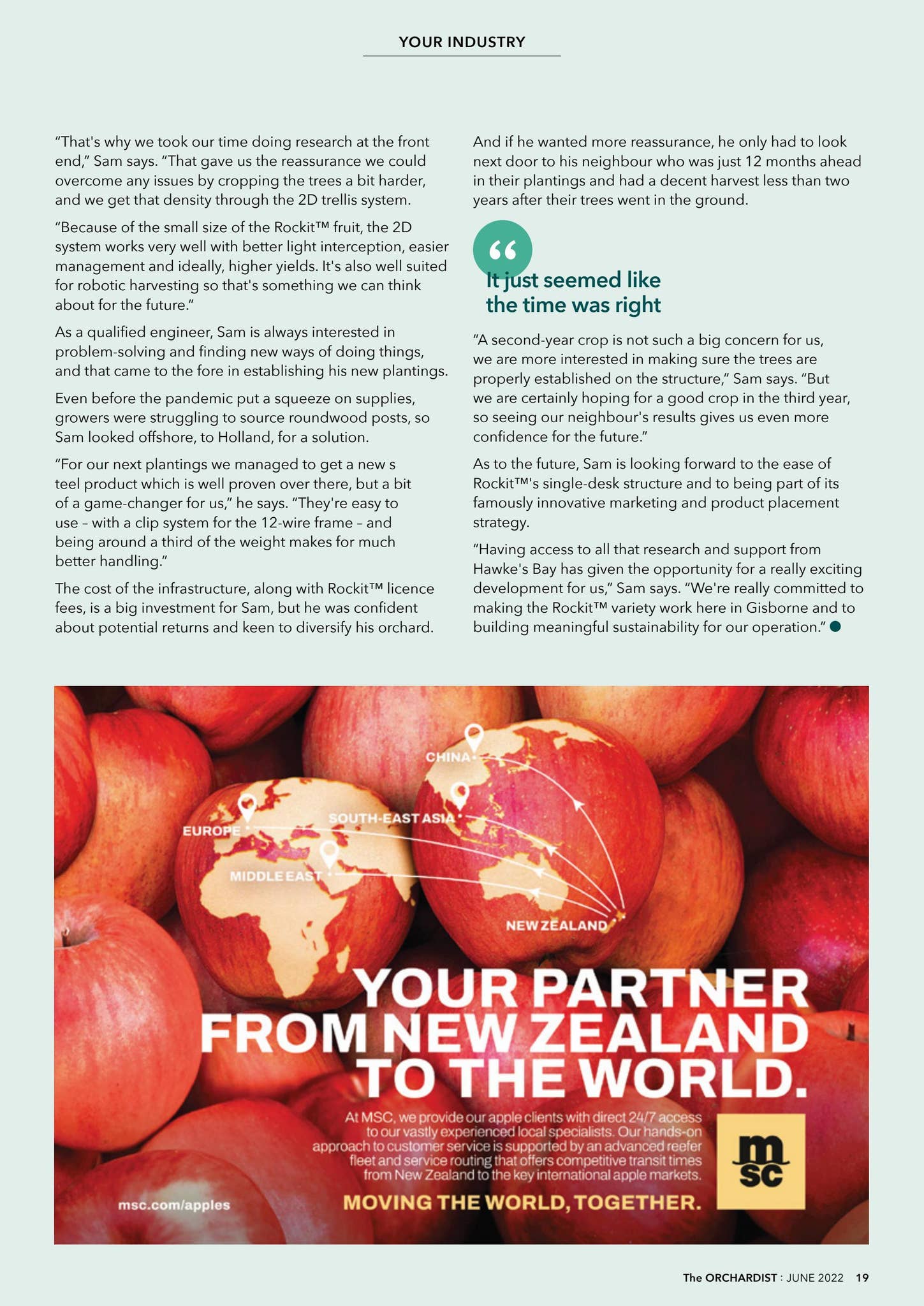 The Orchardist I June 2022 by Horticulture New Zealand - Issuu