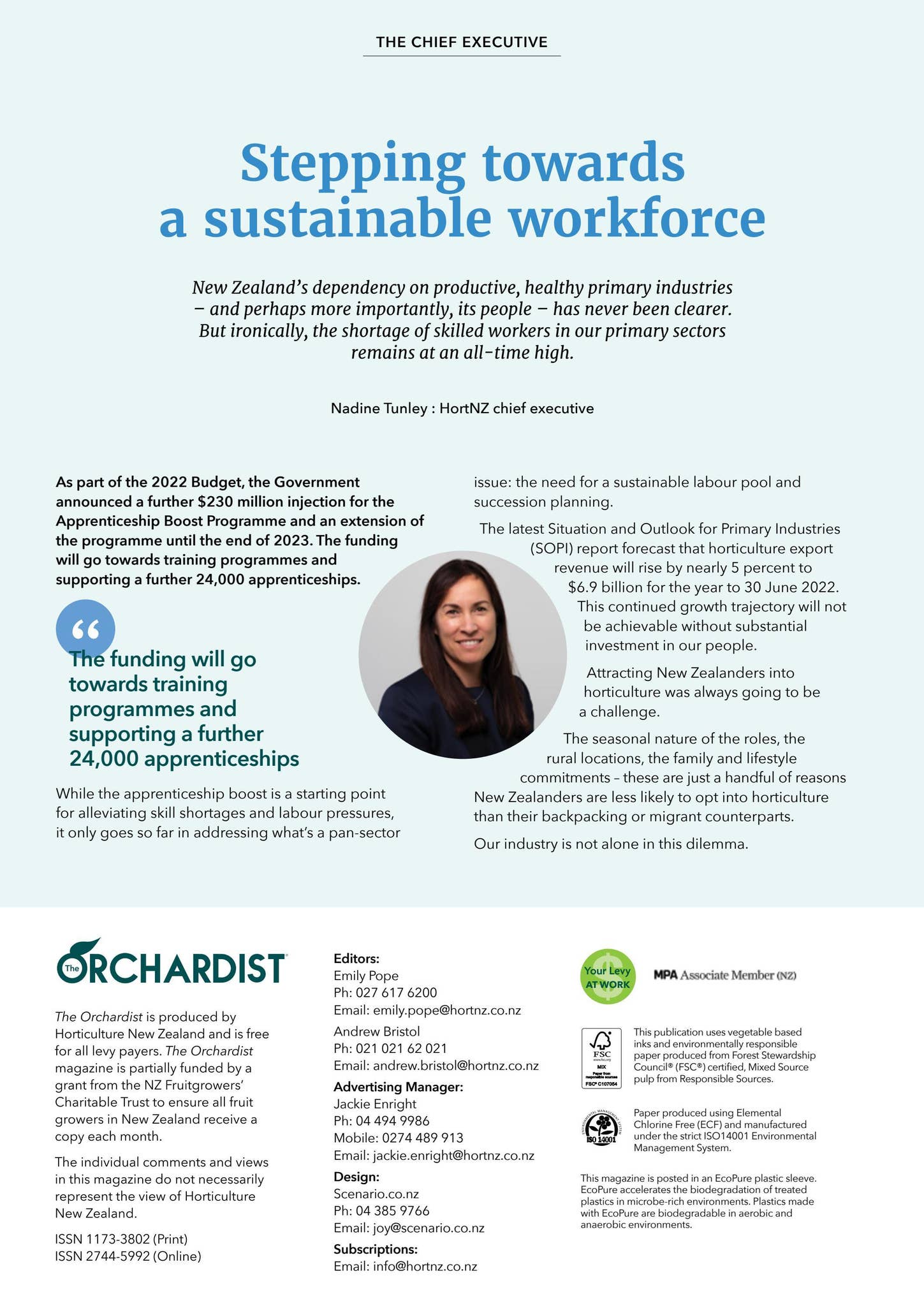The Orchardist I June 2022 by Horticulture New Zealand - Issuu