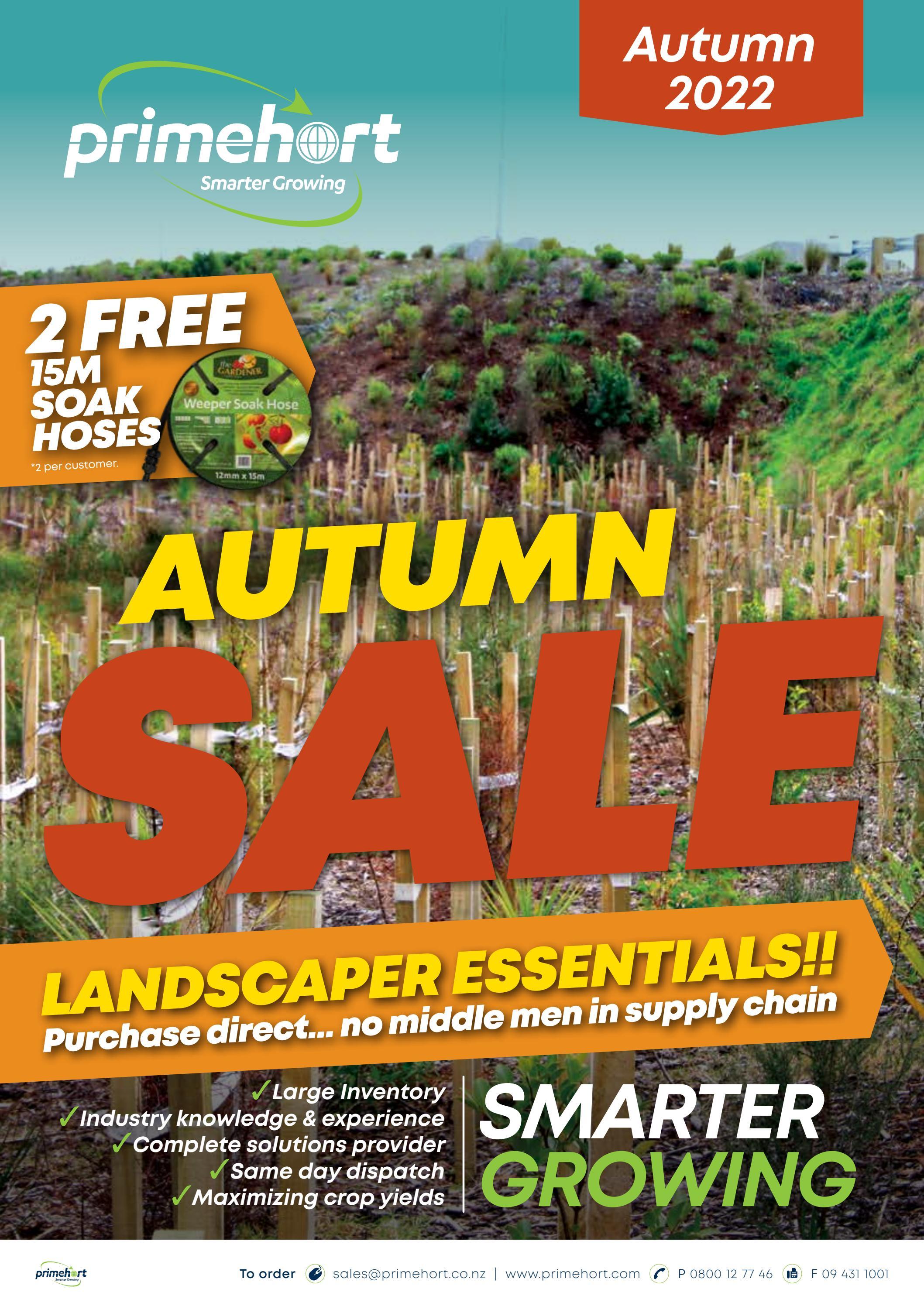 PrimeHort Autumn Landscape Flyer by PrimeHort & FarmShop - Issuu