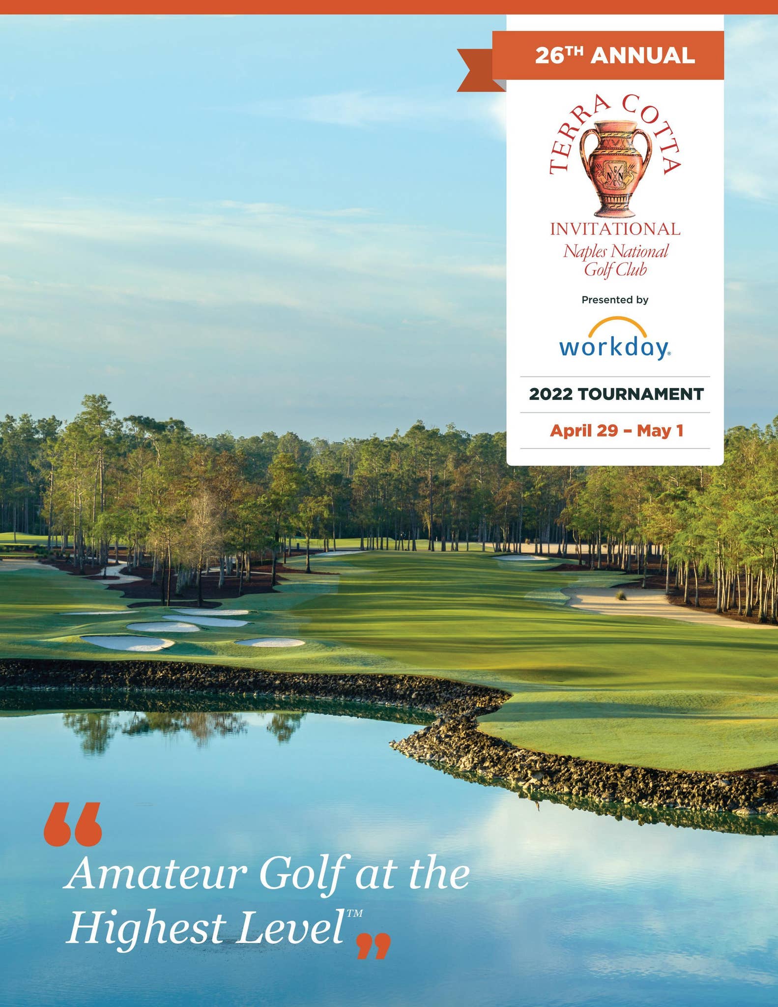 Terra Cotta Golf Tournament Event Program by Elephant Creative Co., LLC ...