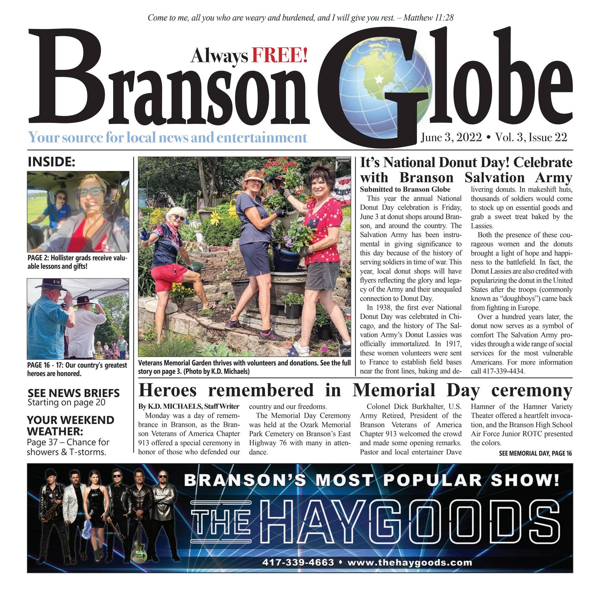 Branson Globe, June 3, 2022 by bransonglobe - Issuu