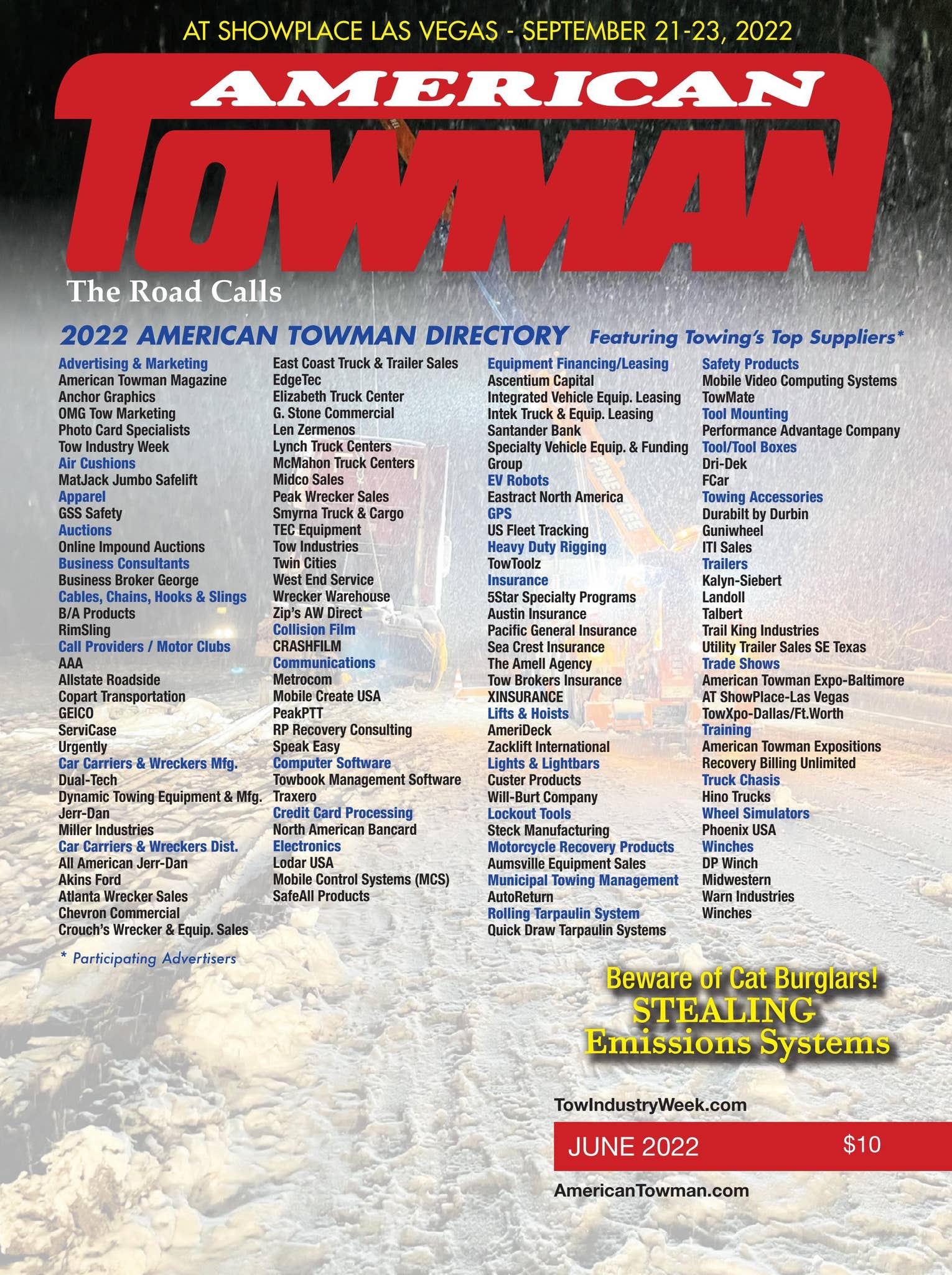American Towman Magazine - June 2022 by dortiz-towman - Issuu
