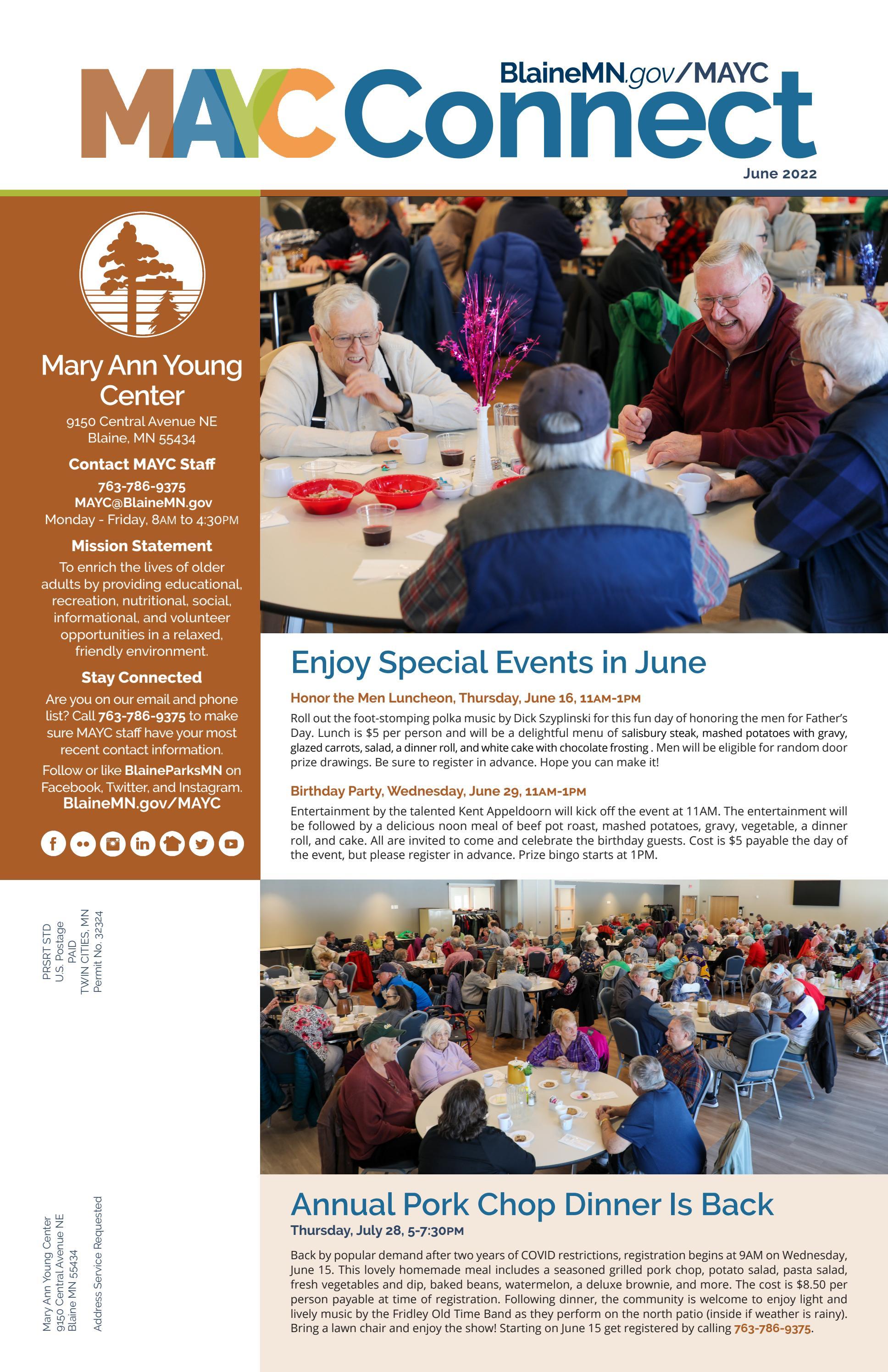 MAYC Connect - June 2022 by City of Blaine - Issuu