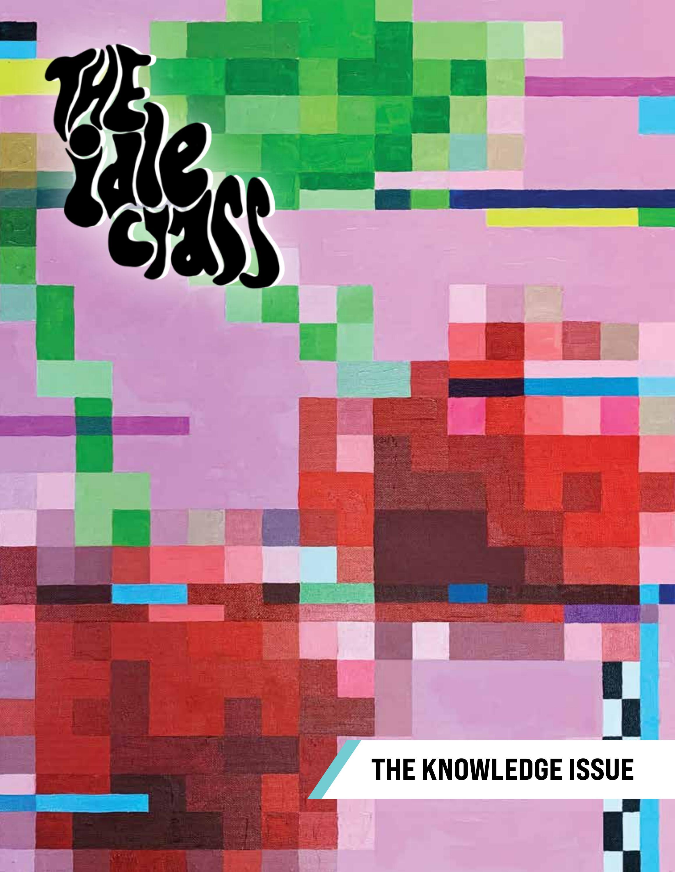 The Idle Class: The Knowledge Issue - Summer 2022 by The Idle Class - Issuu