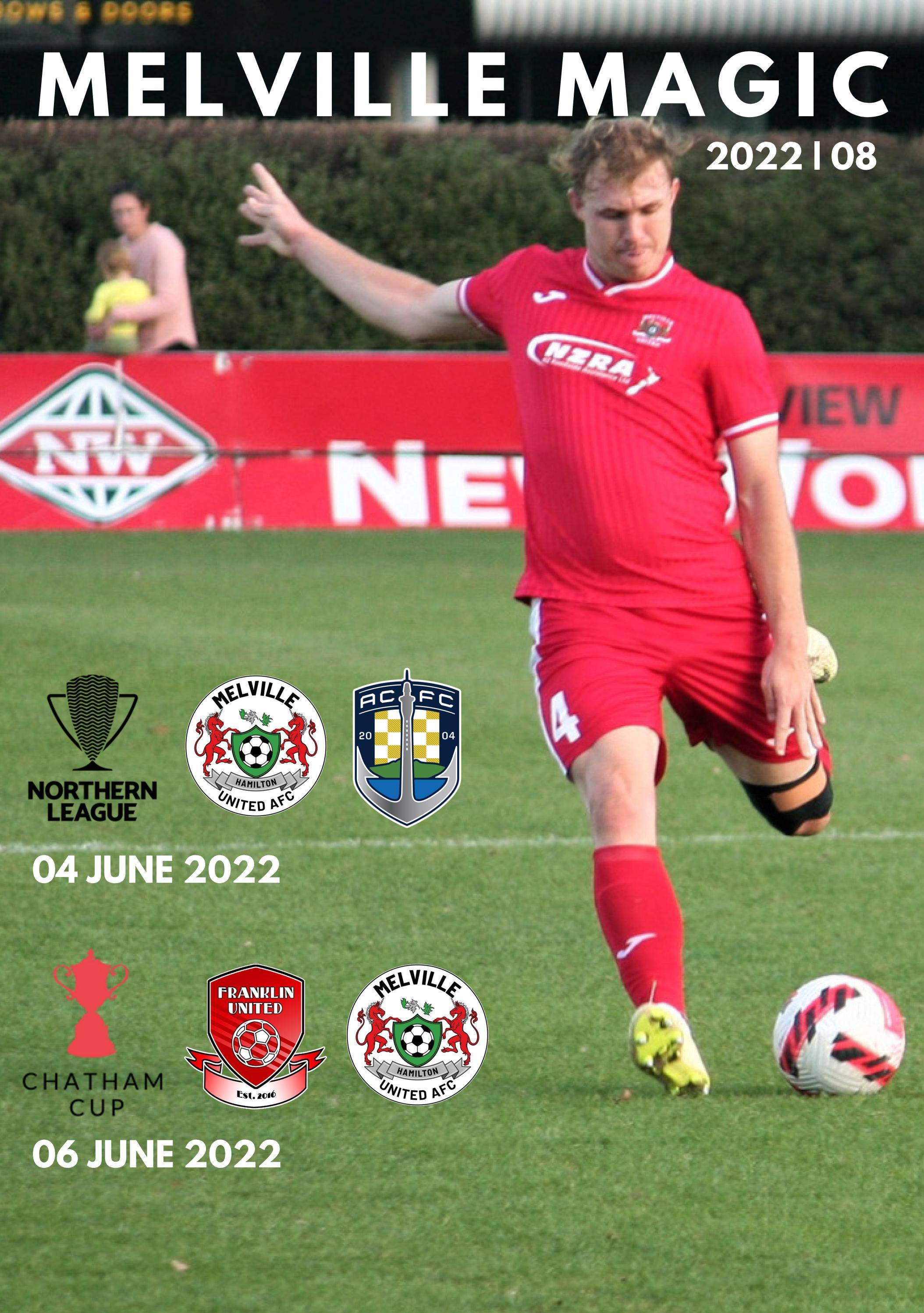 MELVILLE MAGIC 08 E-NEWSLETTER by melvilleunitedfc - Issuu
