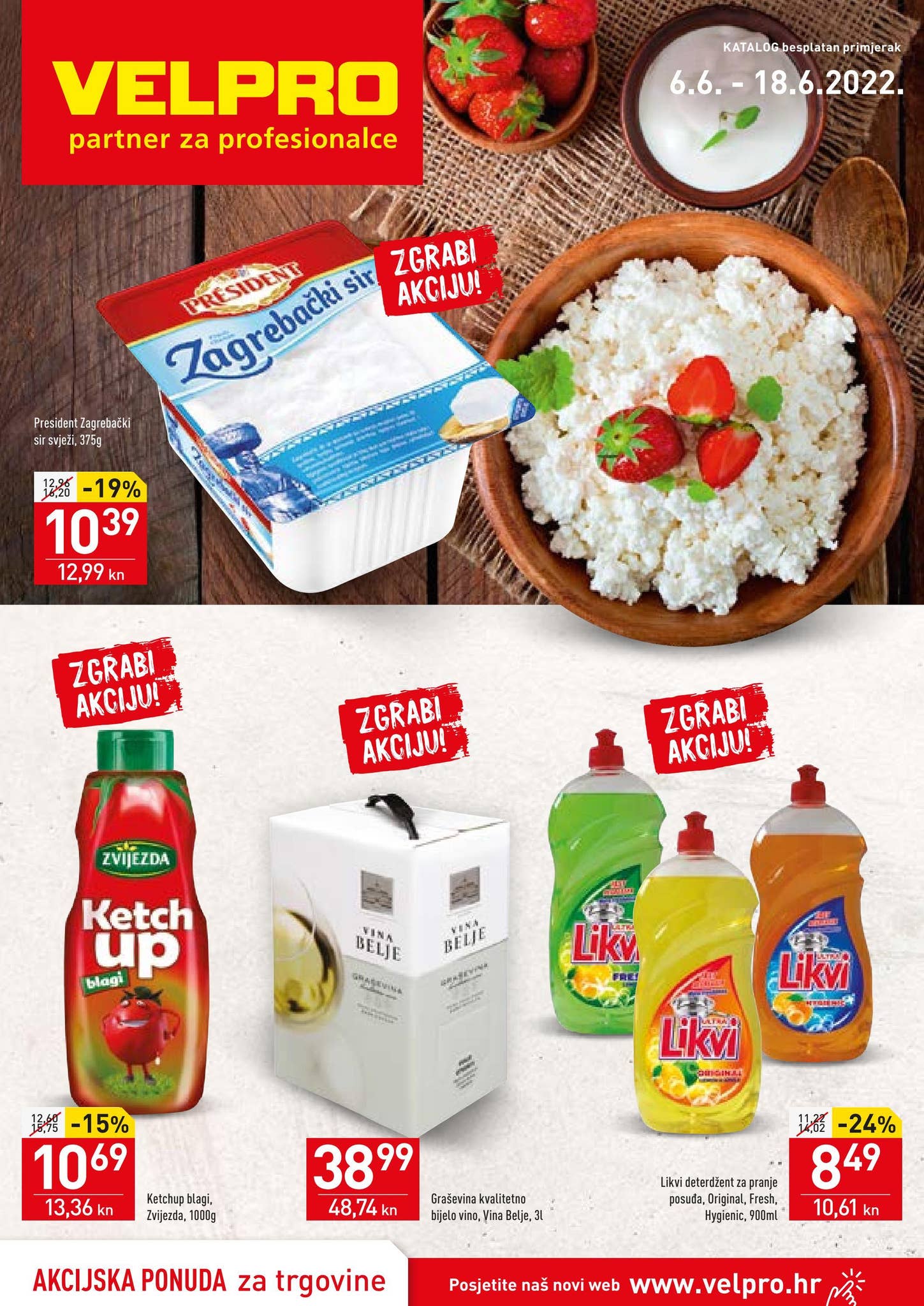Akcijska ponuda 6.6. - 18.6.2022. by Konzum - Issuu