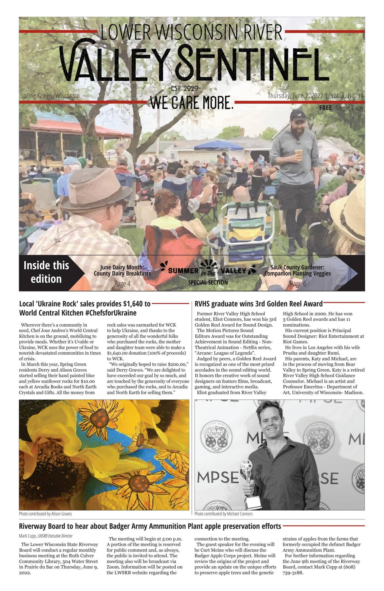 Valley Sentinel - 06-02-2022 by Valley Sentinel - Issuu