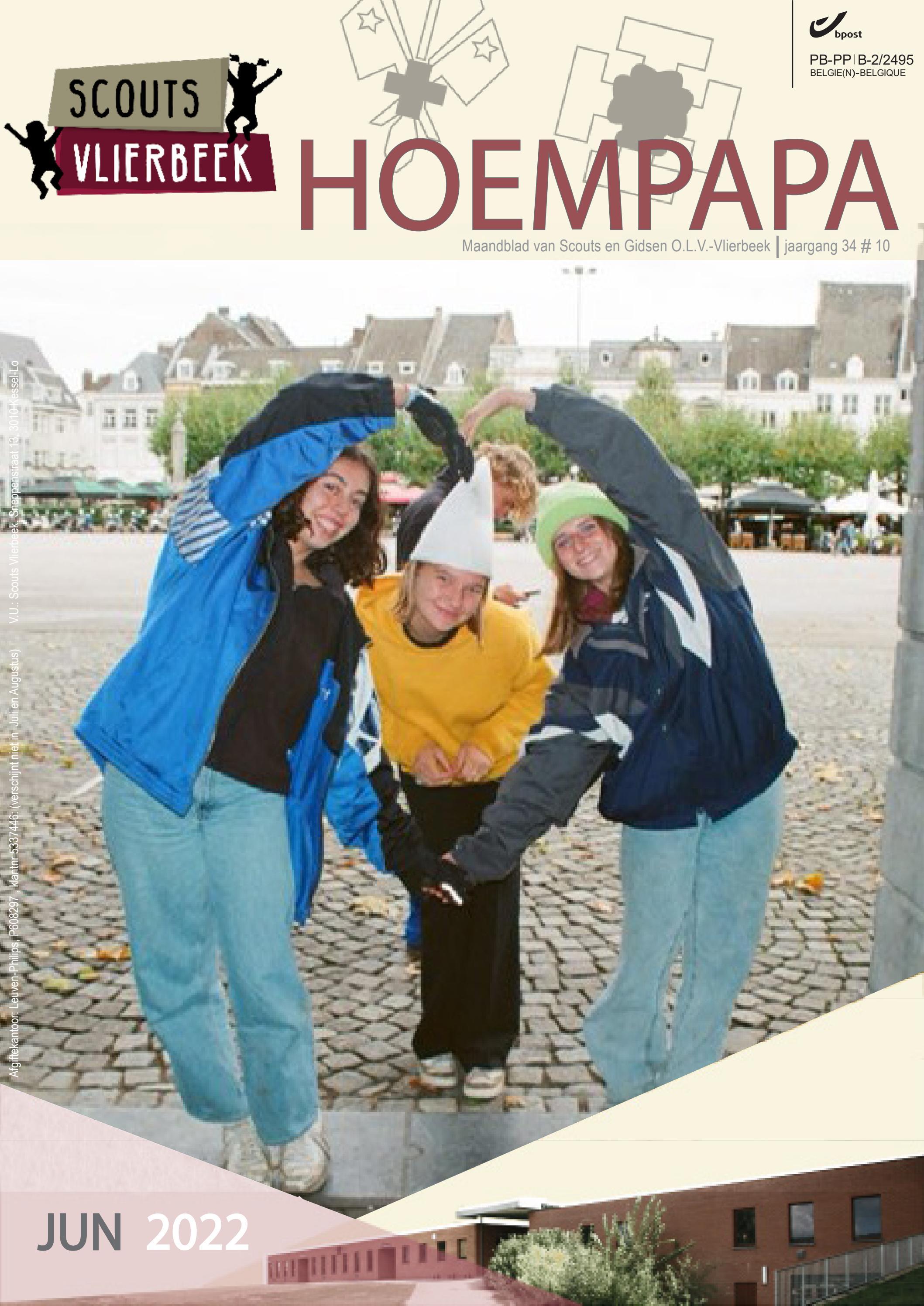 Hoempapa Juni 2022 by Scouts Vlierbeek - Issuu
