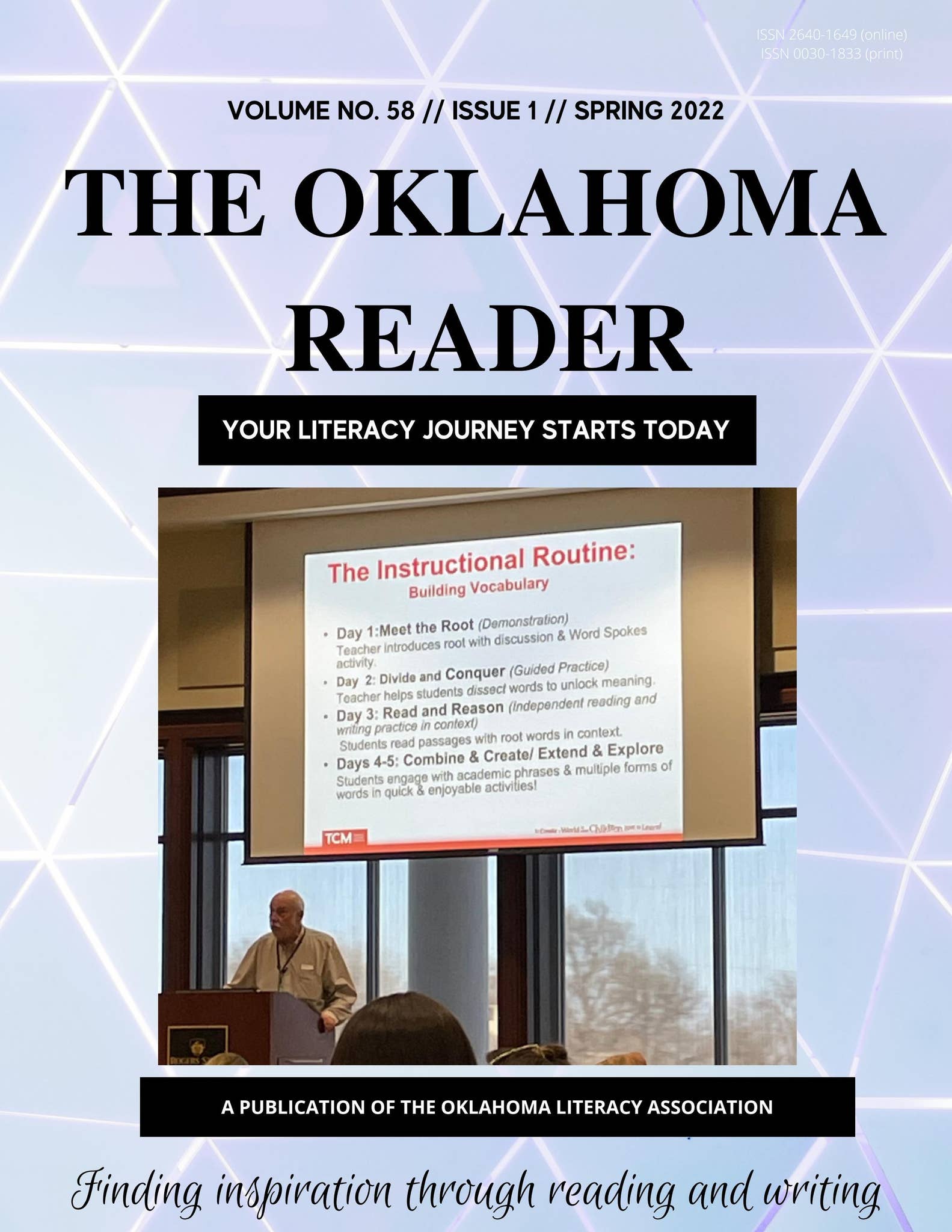 The Oklahoma Reader 58-1 Spring 2022 by Oklahoma Reader - Issuu