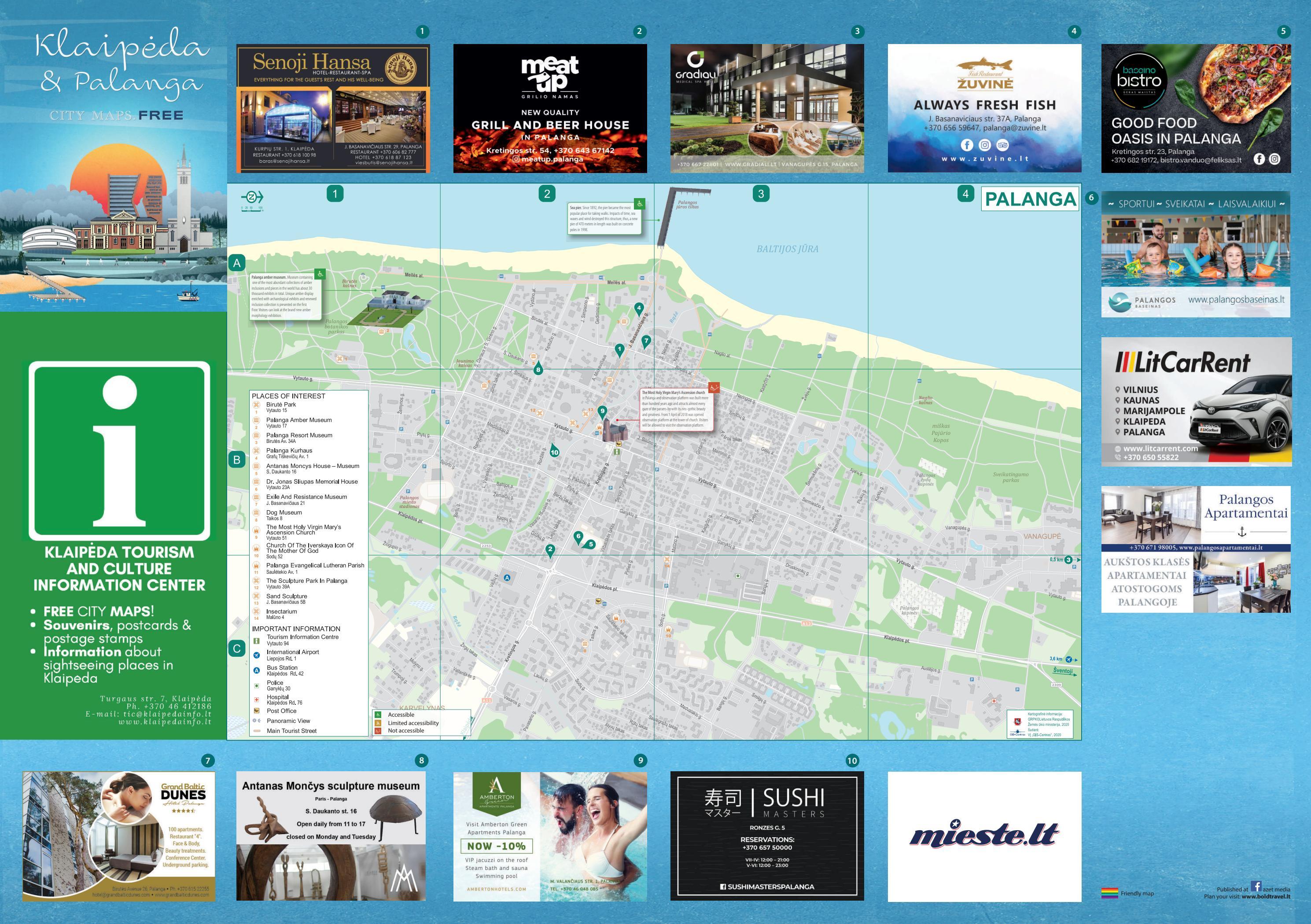 Klaipėda/Palanga City map 2022 by Rytis Pajaujis - Issuu
